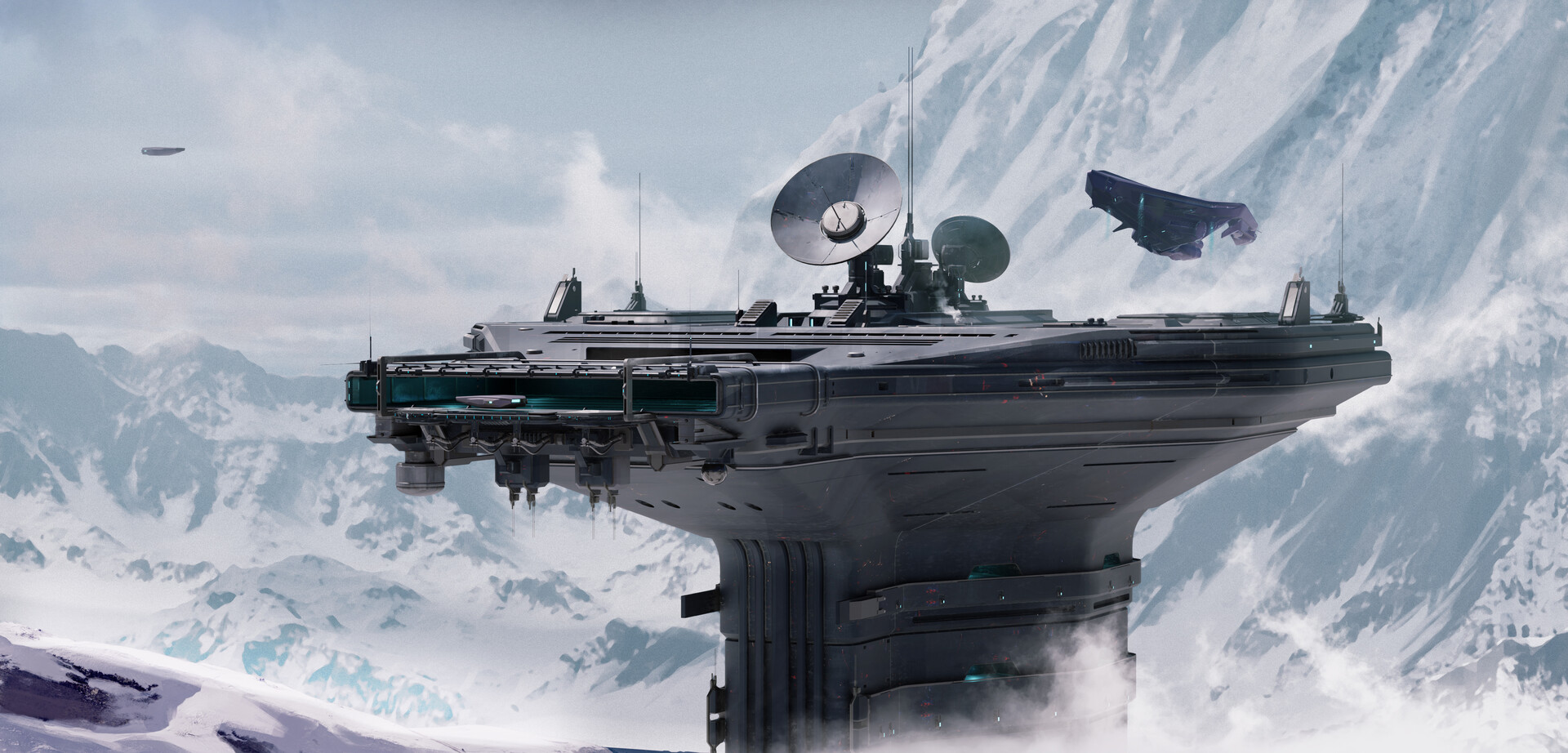 ArtStation - sentinel base