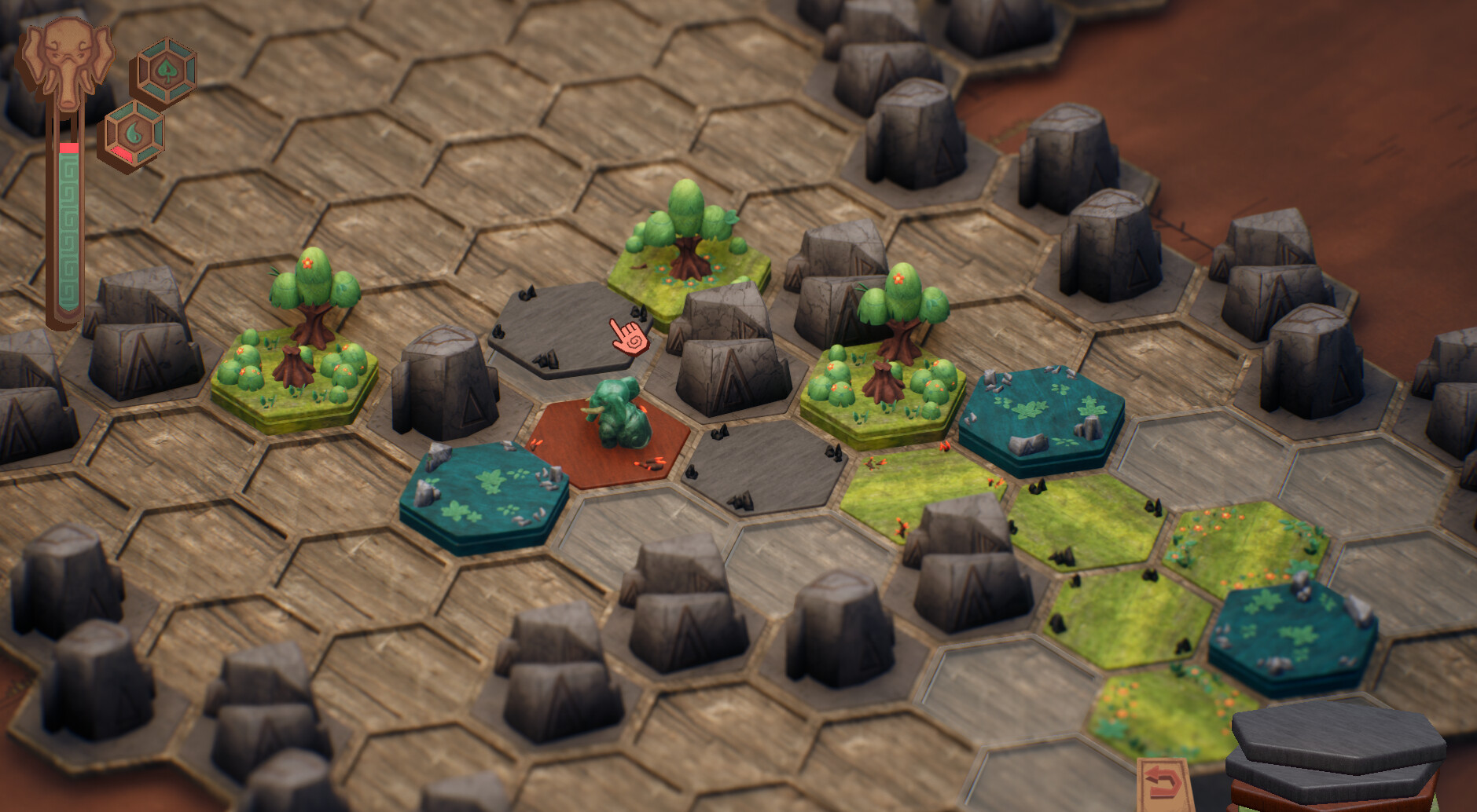 Lars Alexander Rocksch - Art of a cute Casual Survival Minigame