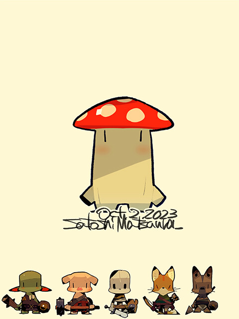 ArtStation - Mushroom man