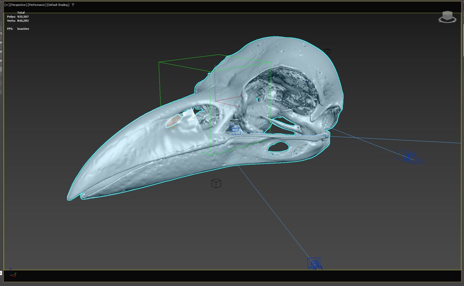 Matthew Marsden - Khonshu skull test