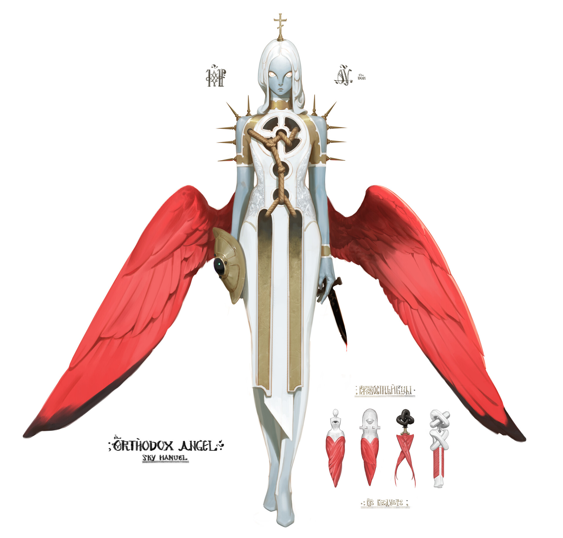 ArtStation - Orthodox Angel