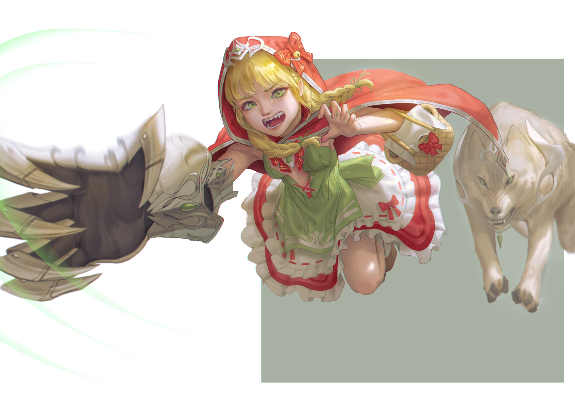 ArtStation - Little Red Riding Hood