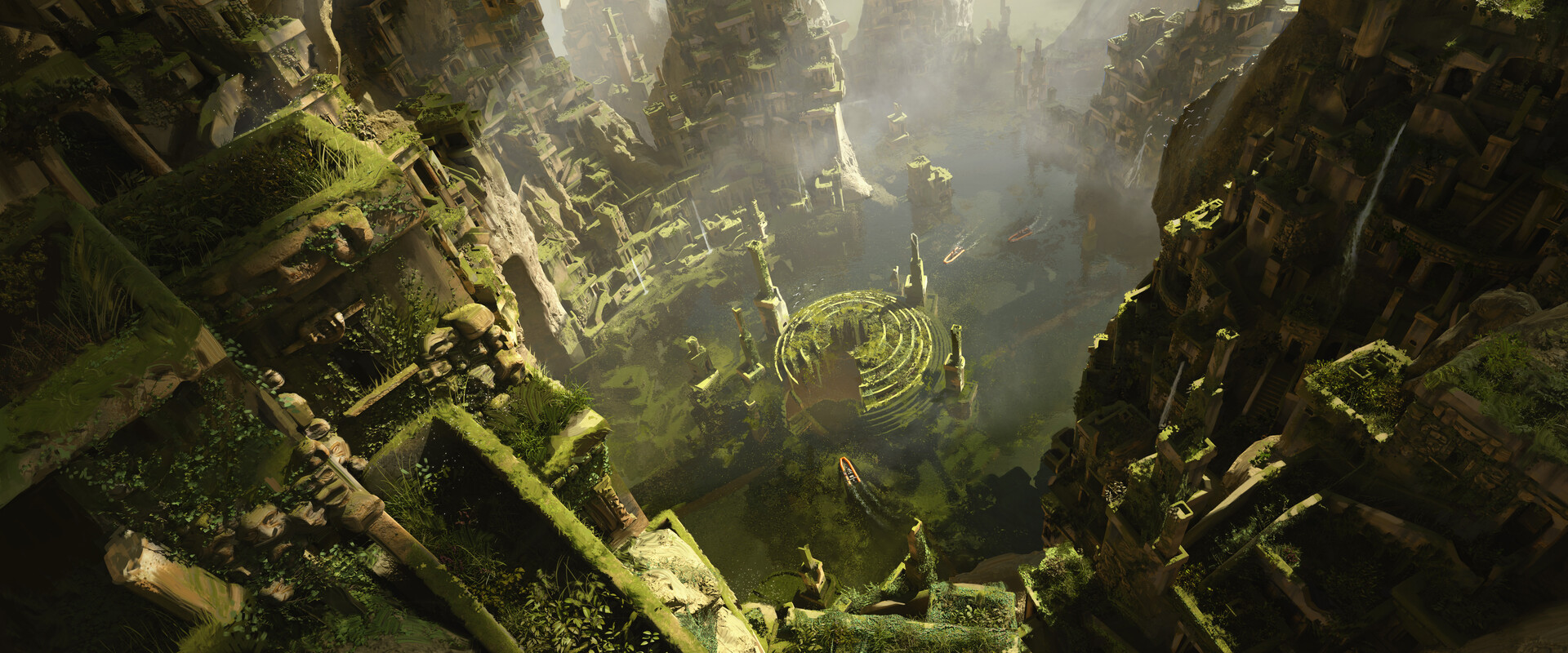 ArtStation - Cave Ruins