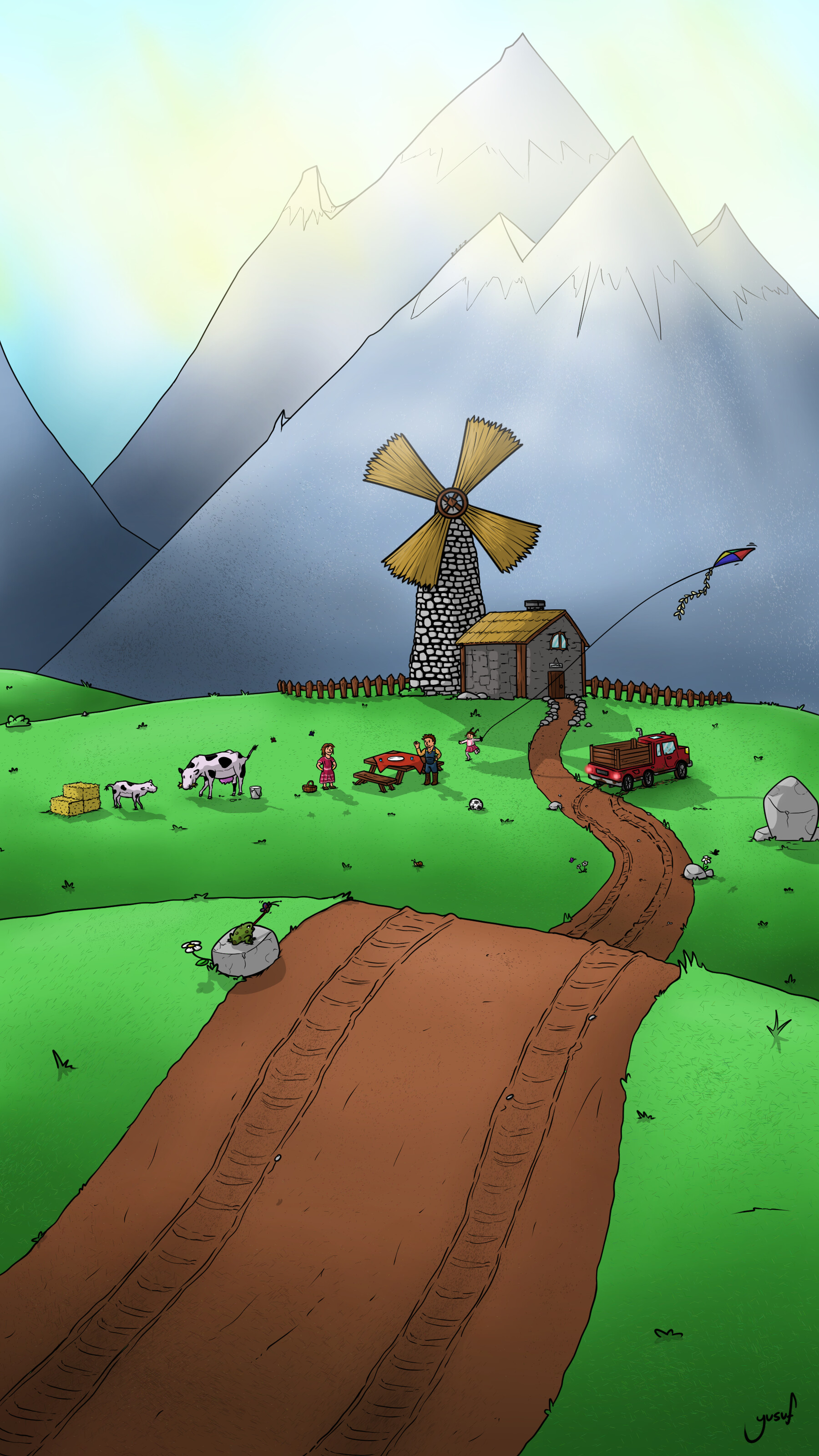 ArtStation - Mountain View