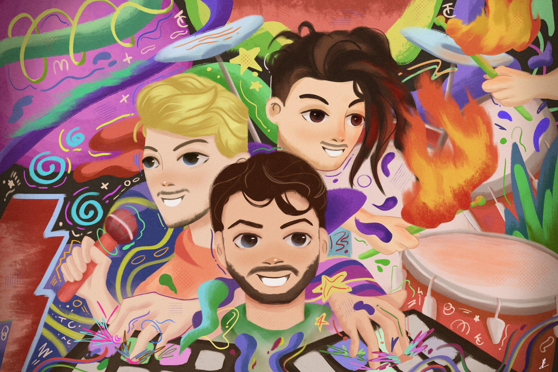 ArtStation - The Chainsmokers