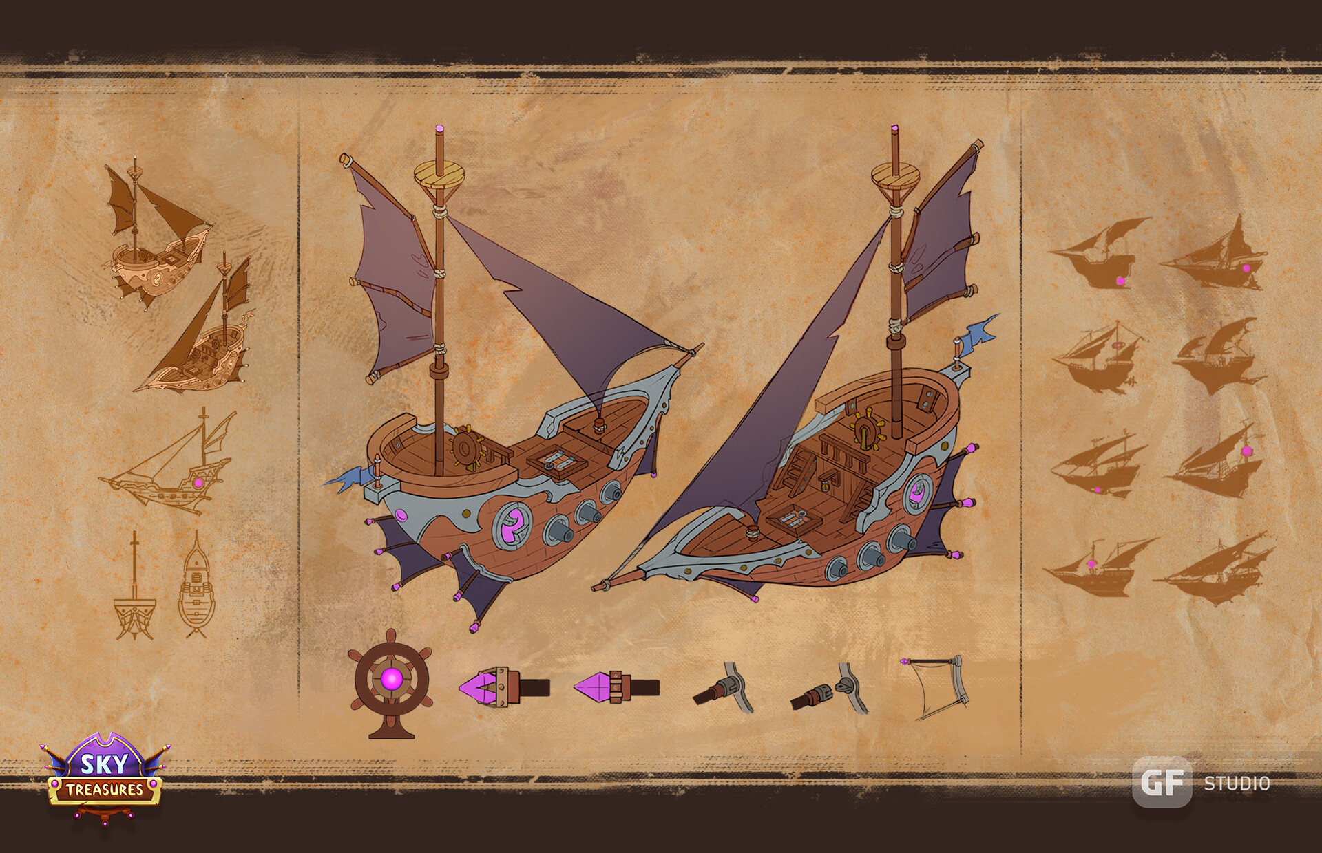 Game Feather Studio - Sky Treasures - Airship