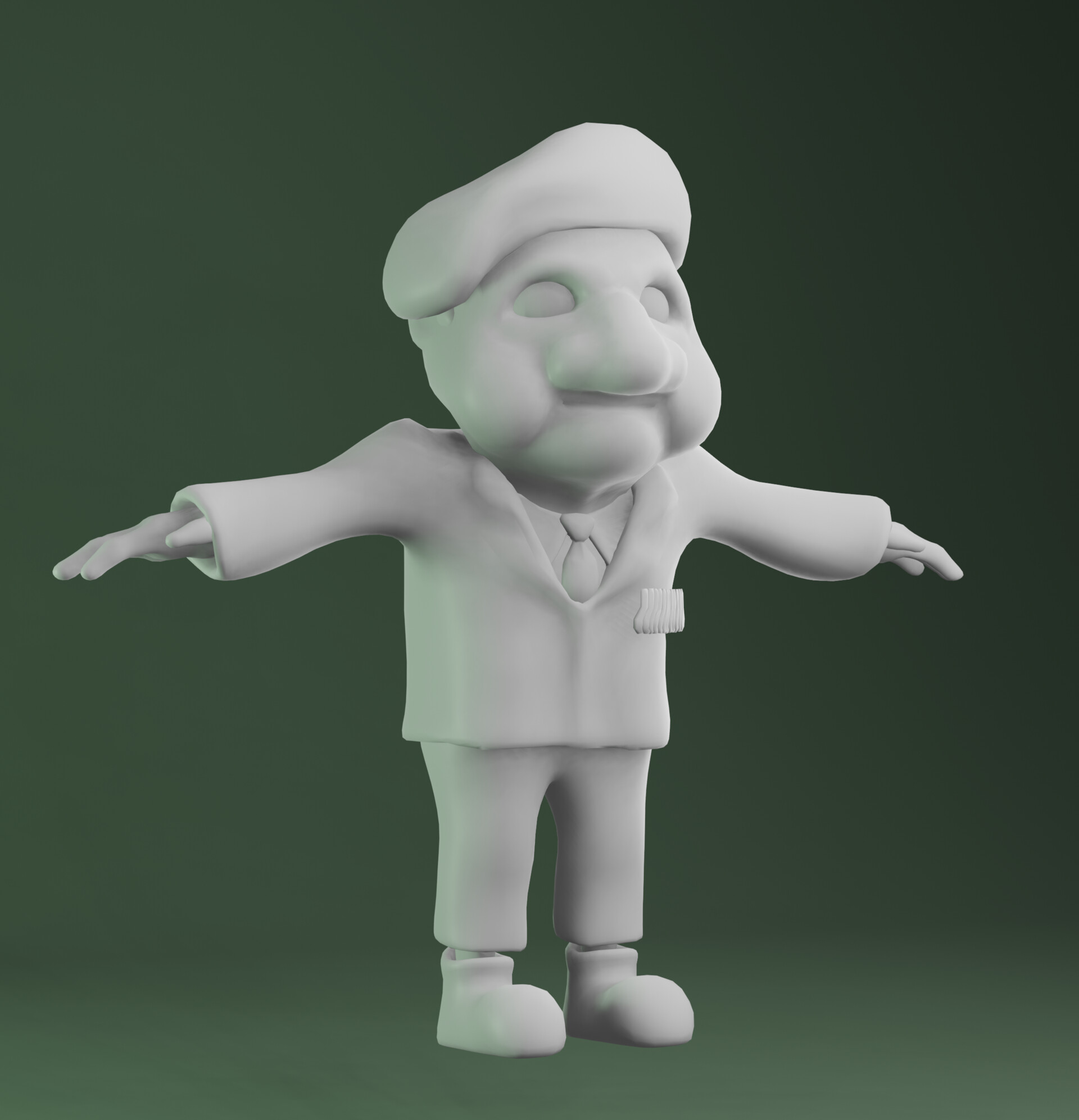 Wim Op 't Land - General Character model | Internship | WIP