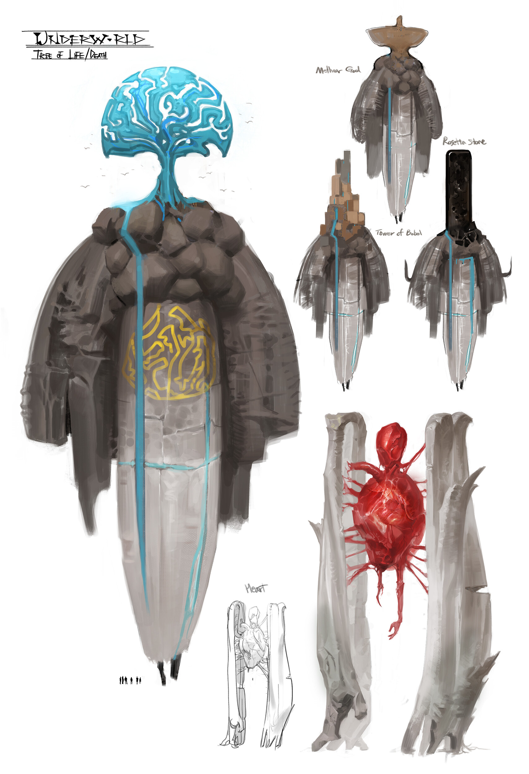 ArtStation - Underworld REAPERS | Tree of Life