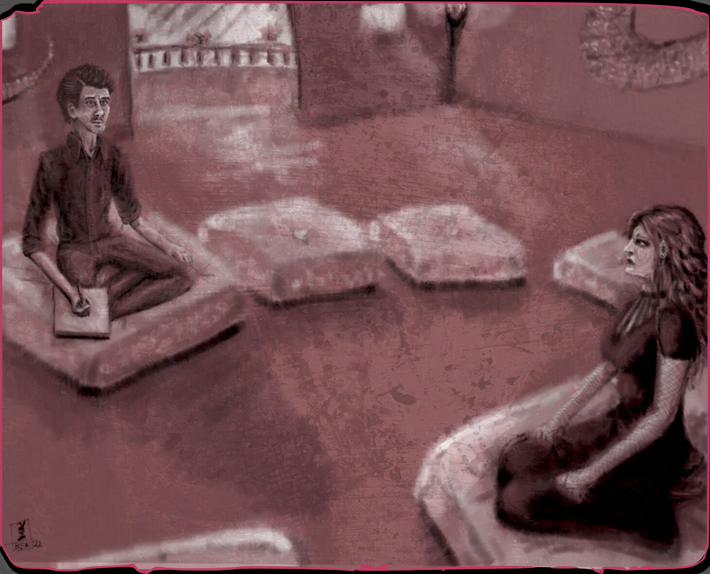 ArtStation - First Therapy Session for the Pychic