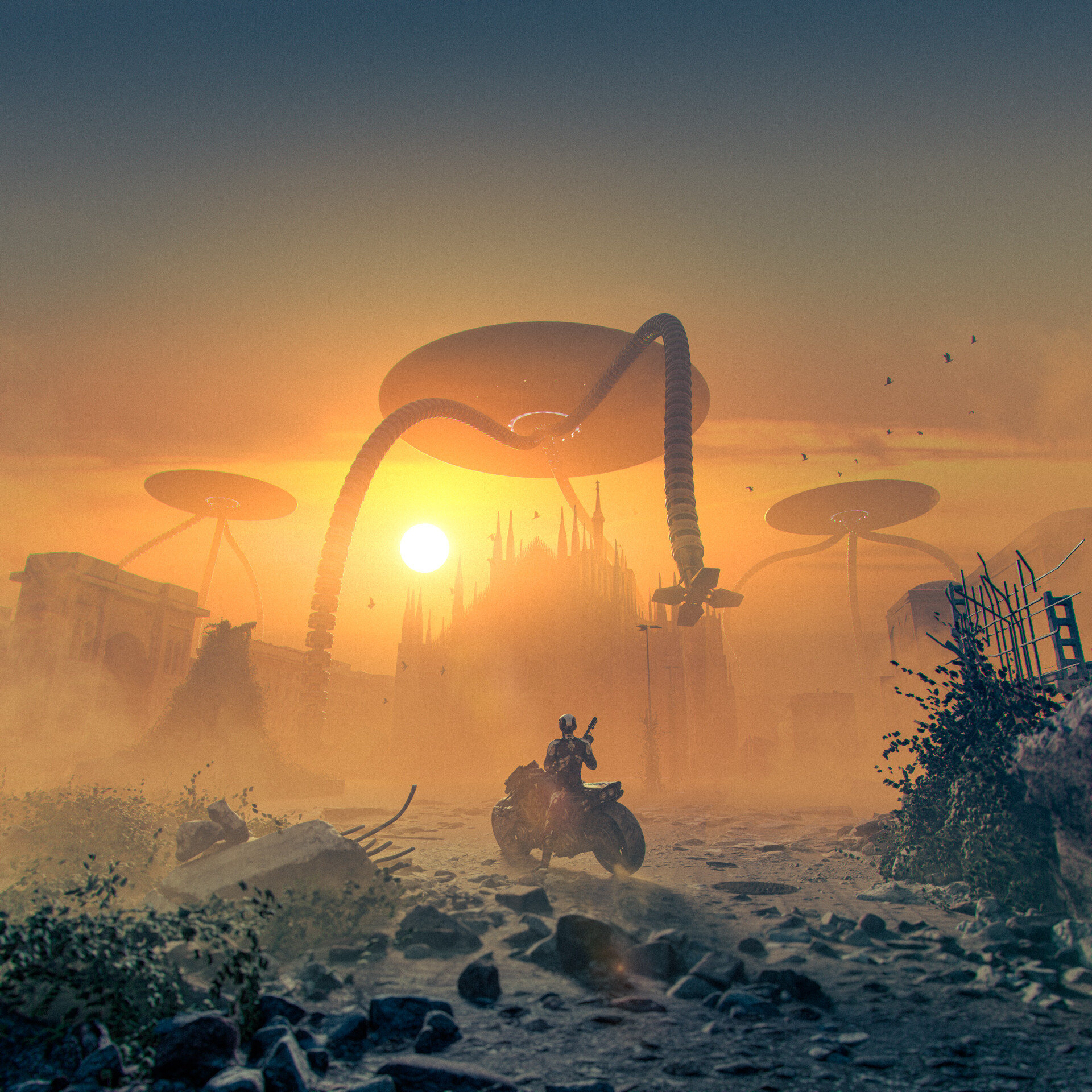 ArtStation - Duomo square onslaught