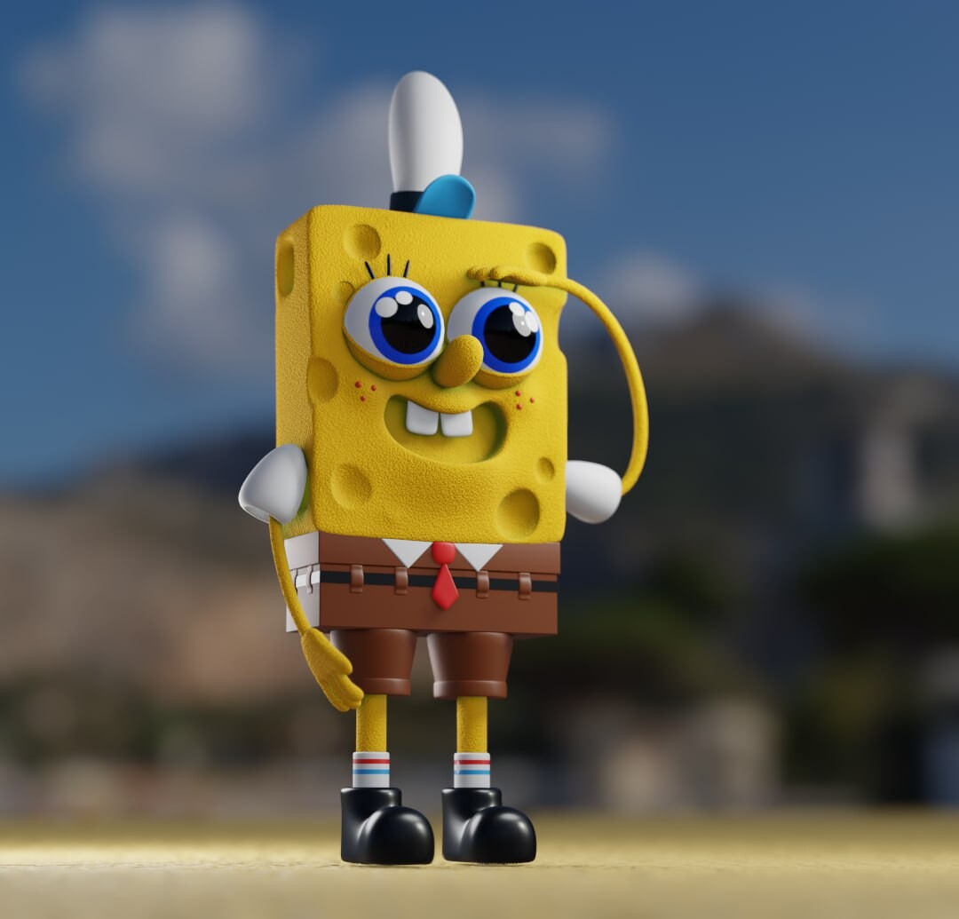 ArtStation - SpongeBob