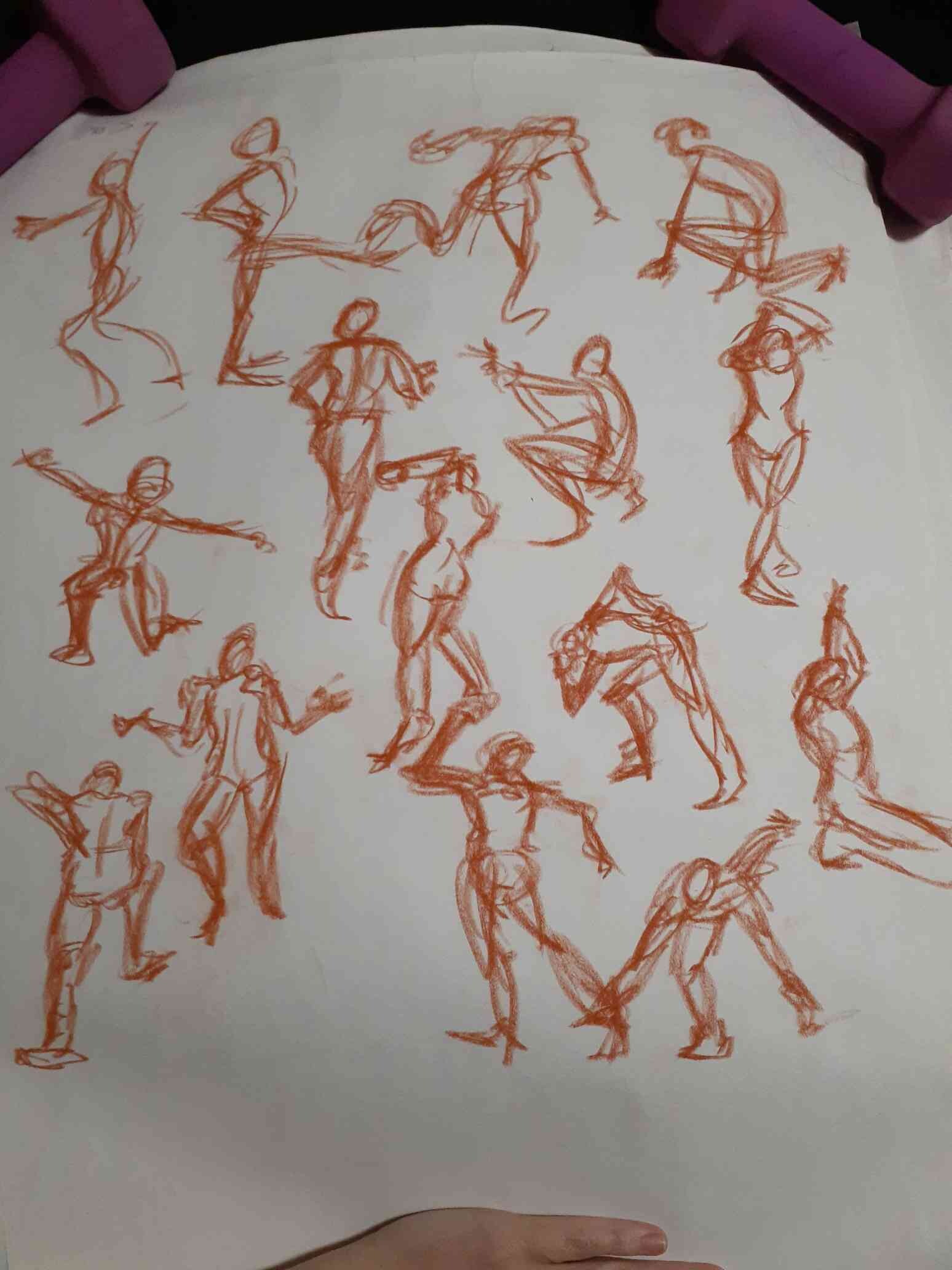 ArtStation - Life drawing 30 seconds gestures 1