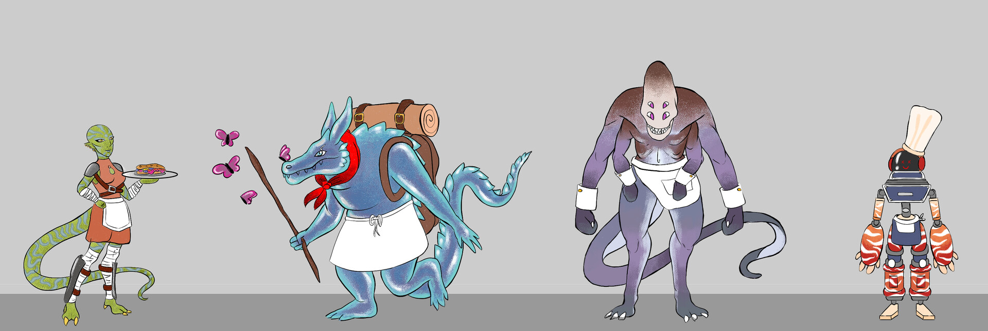 ArtStation - Brief character design