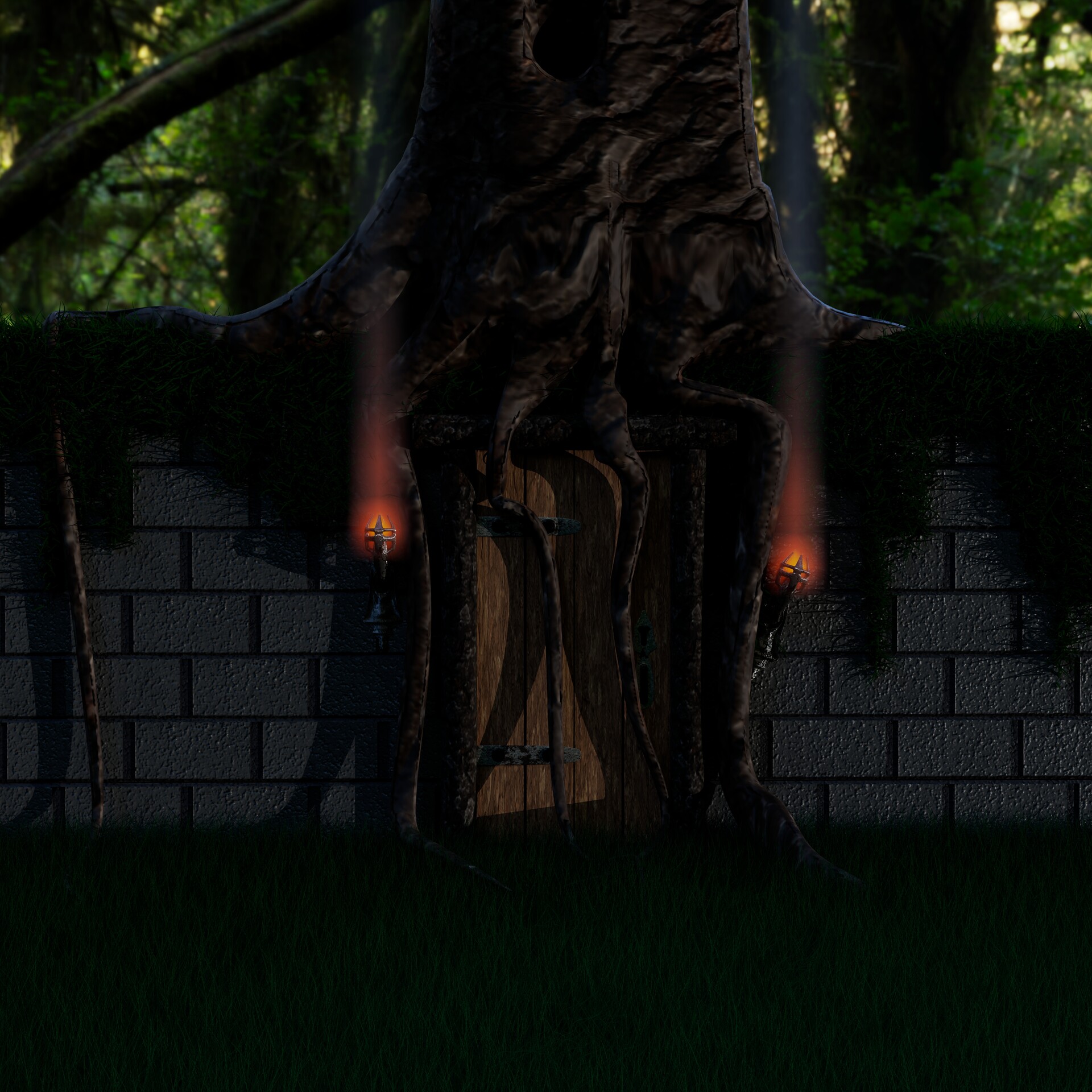 ArtStation - Forest Door