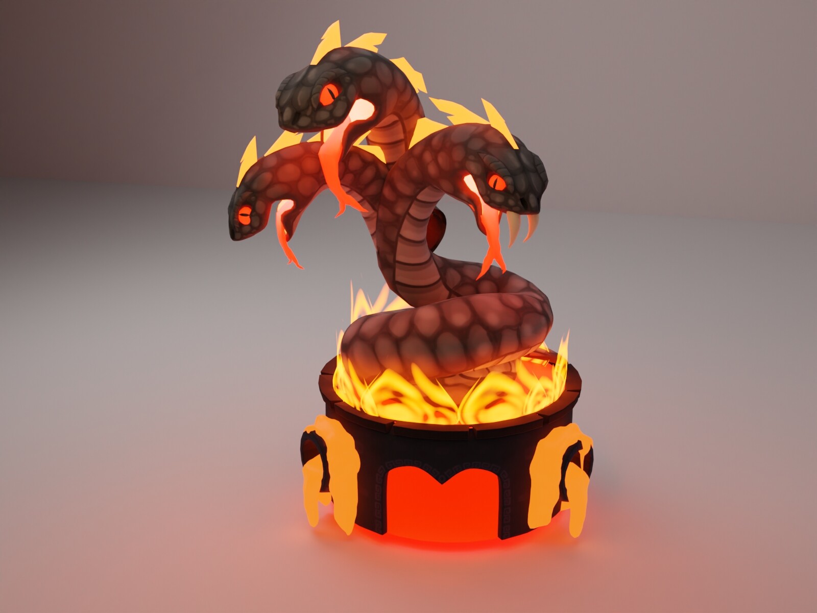 ArtStation - Work - Snake Base