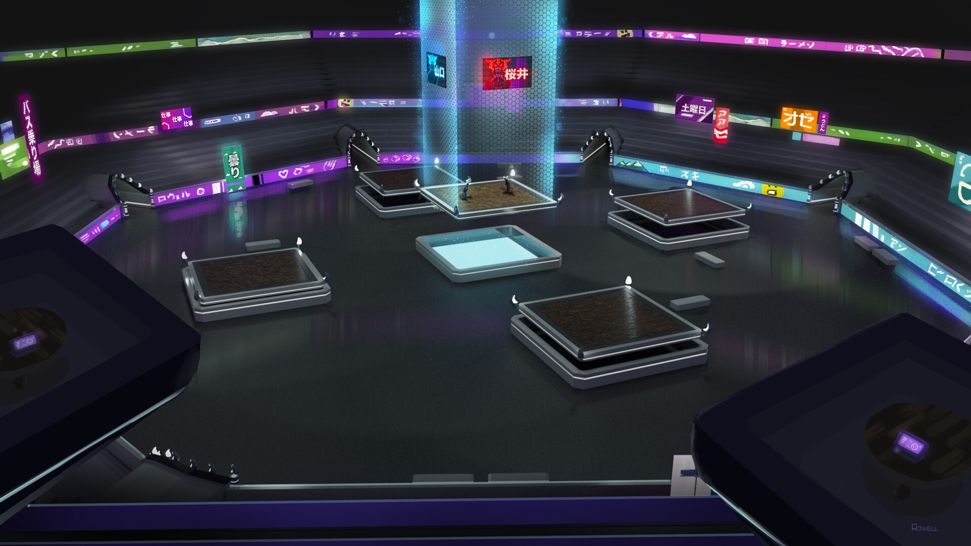 ArtStation - Neo Tokyo Interior