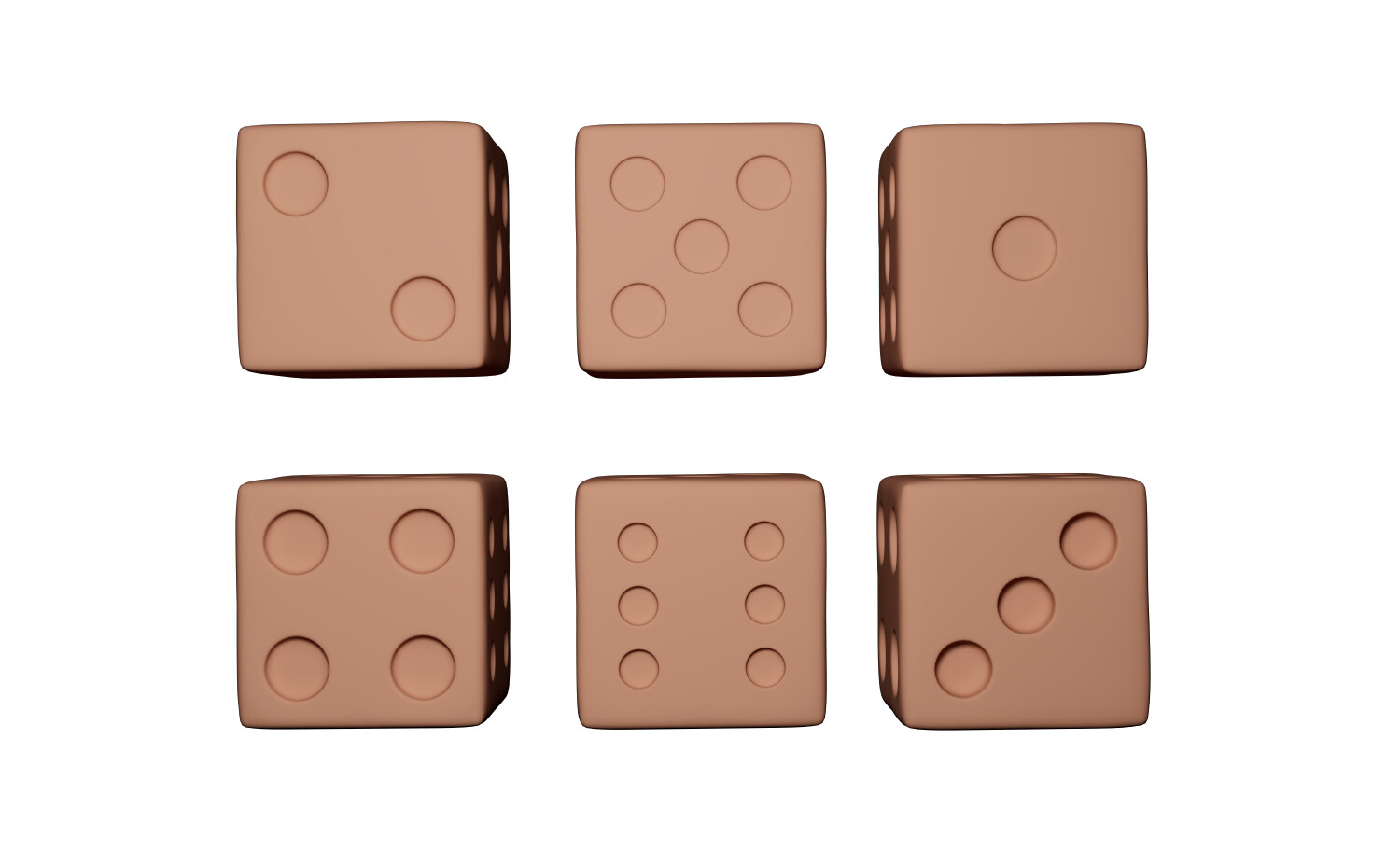 ArtStation - Asset Modeling: Dices