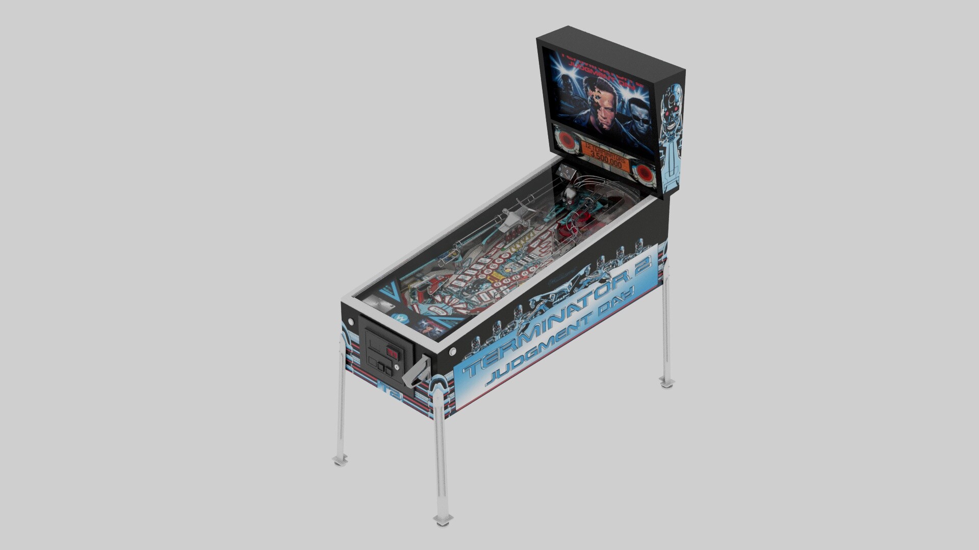 Vinicius Rech - Terminator 2 Pinball Machine