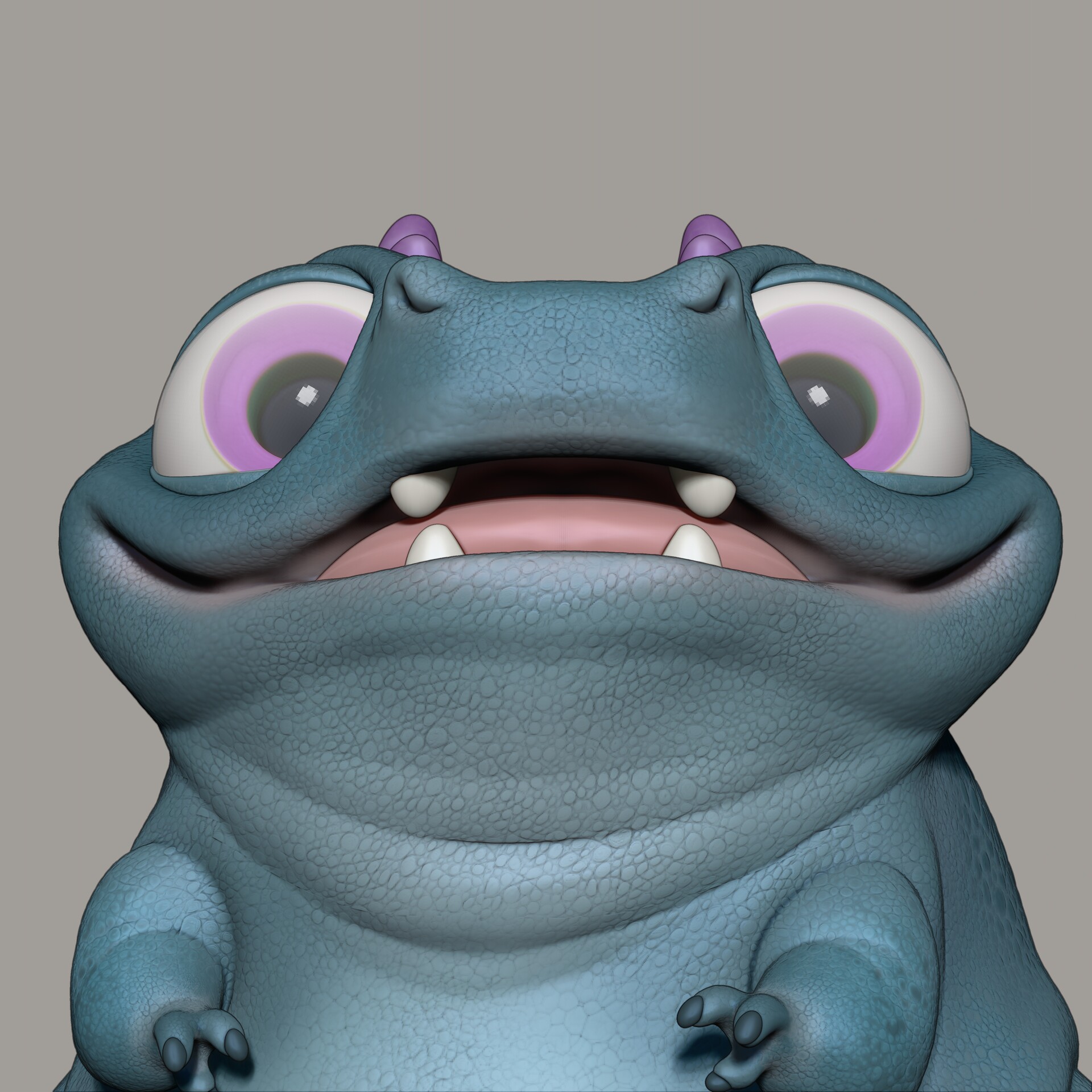 Mickael Lelievre// CG Modeler - Good Zilla