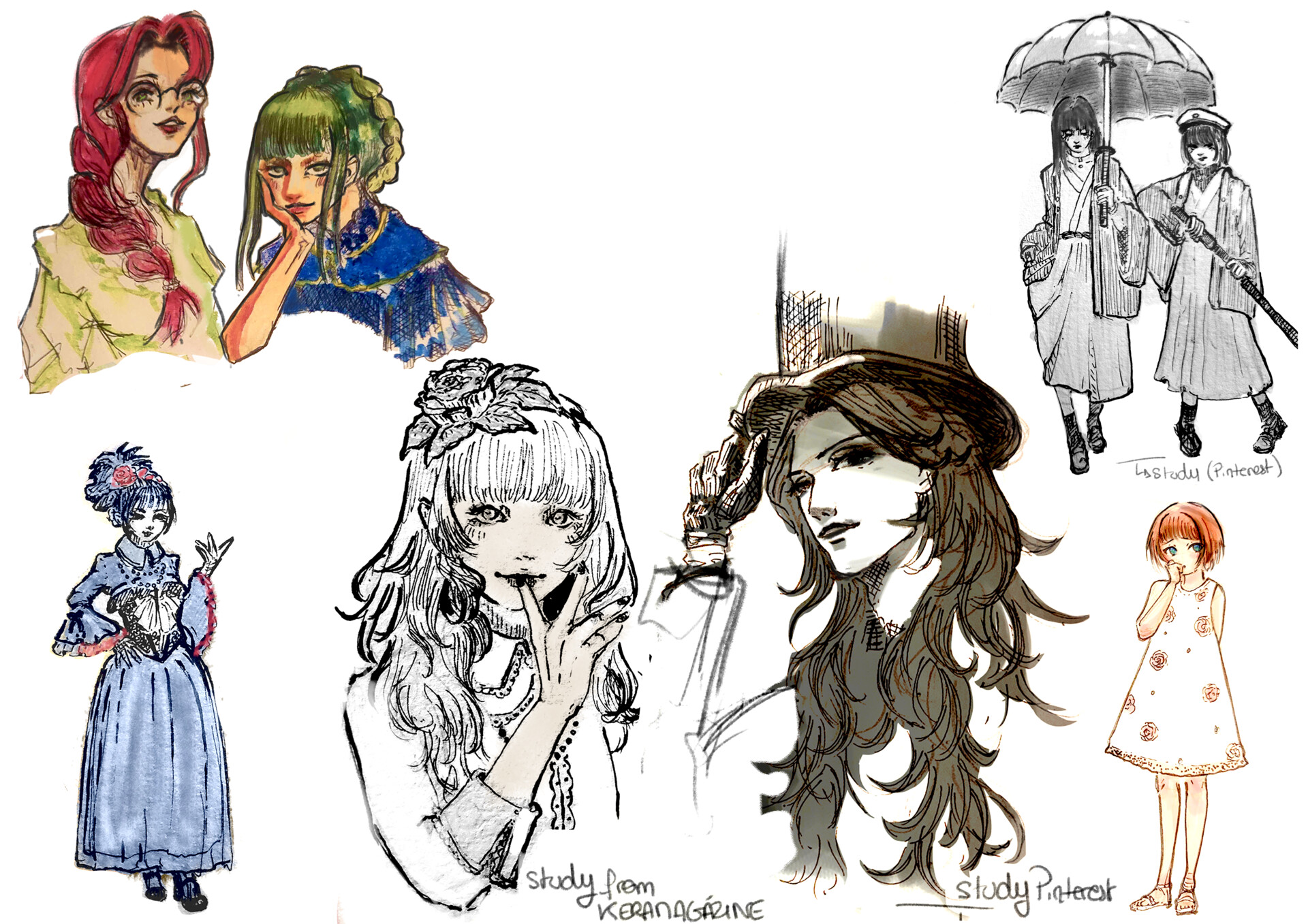 ArtStation - Traditional Drawings