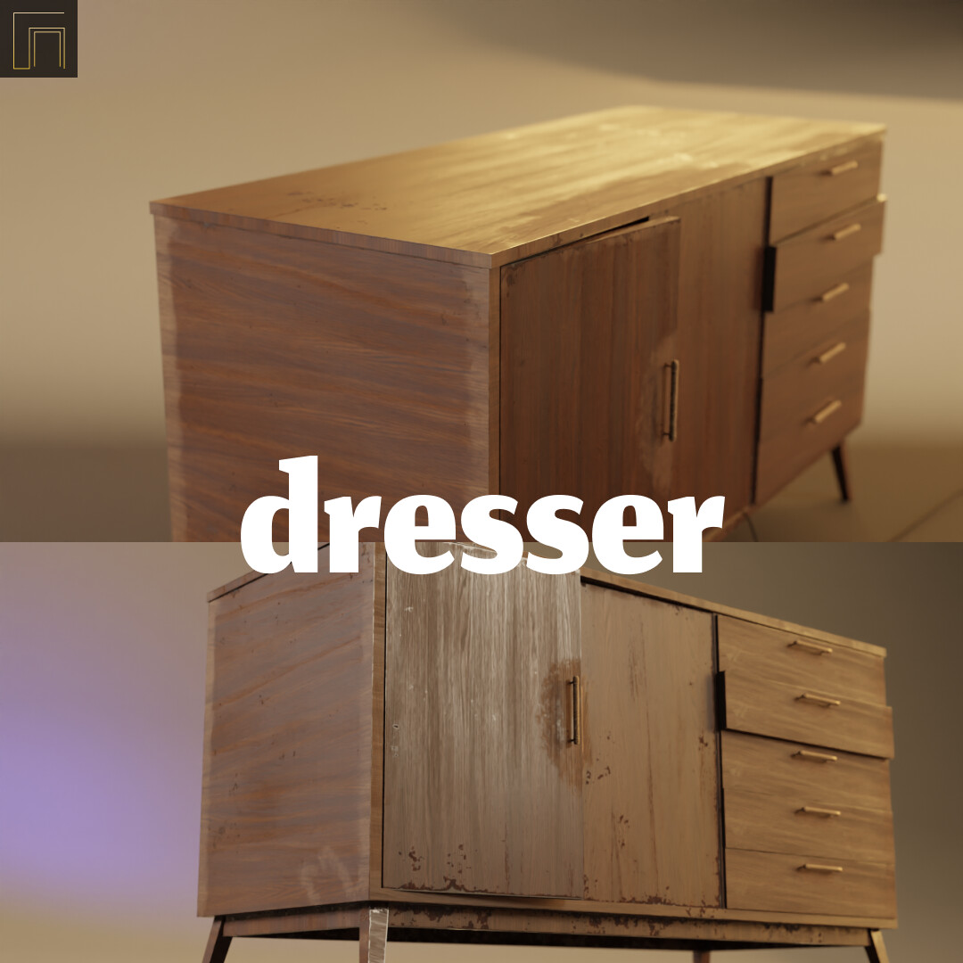 ArtStation - dresser