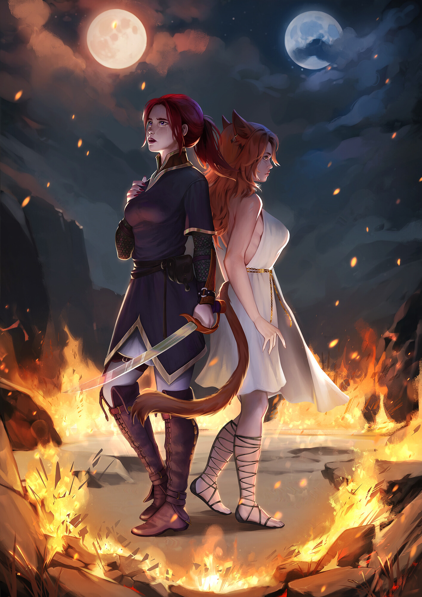 ArtStation - Cover for Rowan