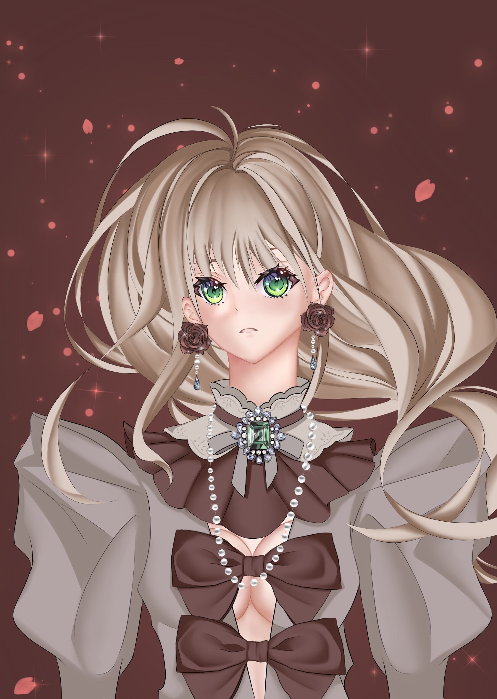 ArtStation - Emerald girl