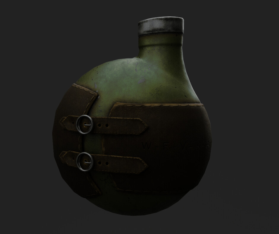 ArtStation - Hip Flask