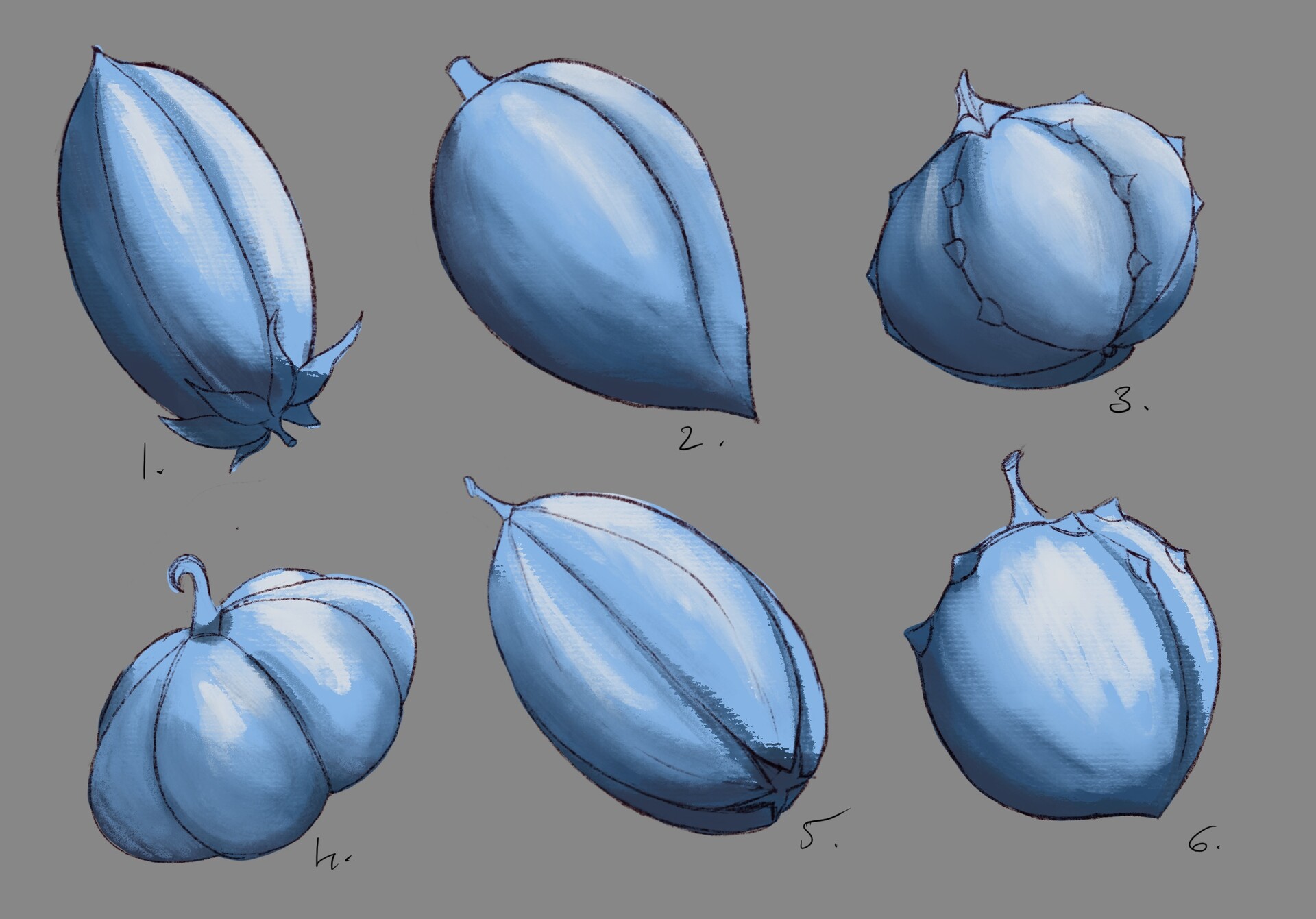 Ildy Izso - Prop design / berries for Berry, Set, GO!