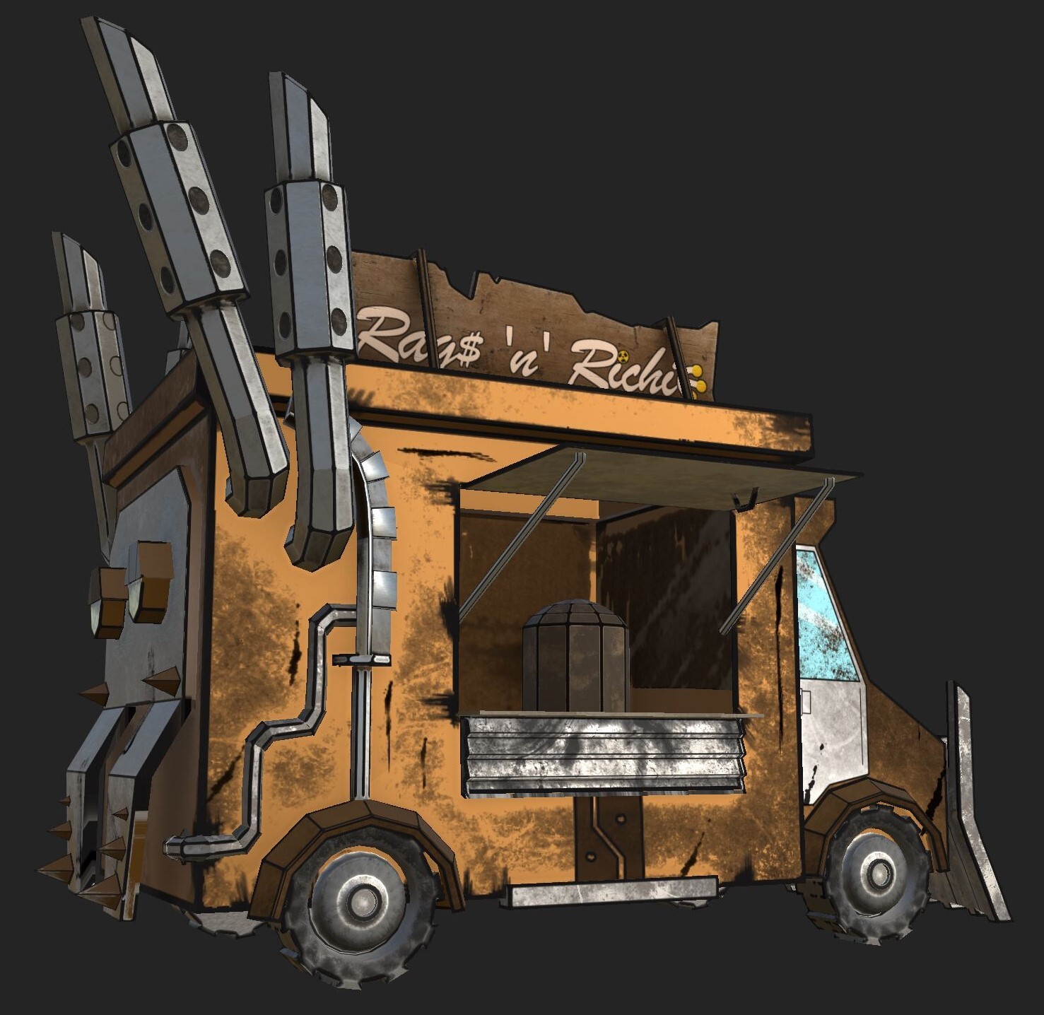 ArtStation - Rags And Richie | 3D Van