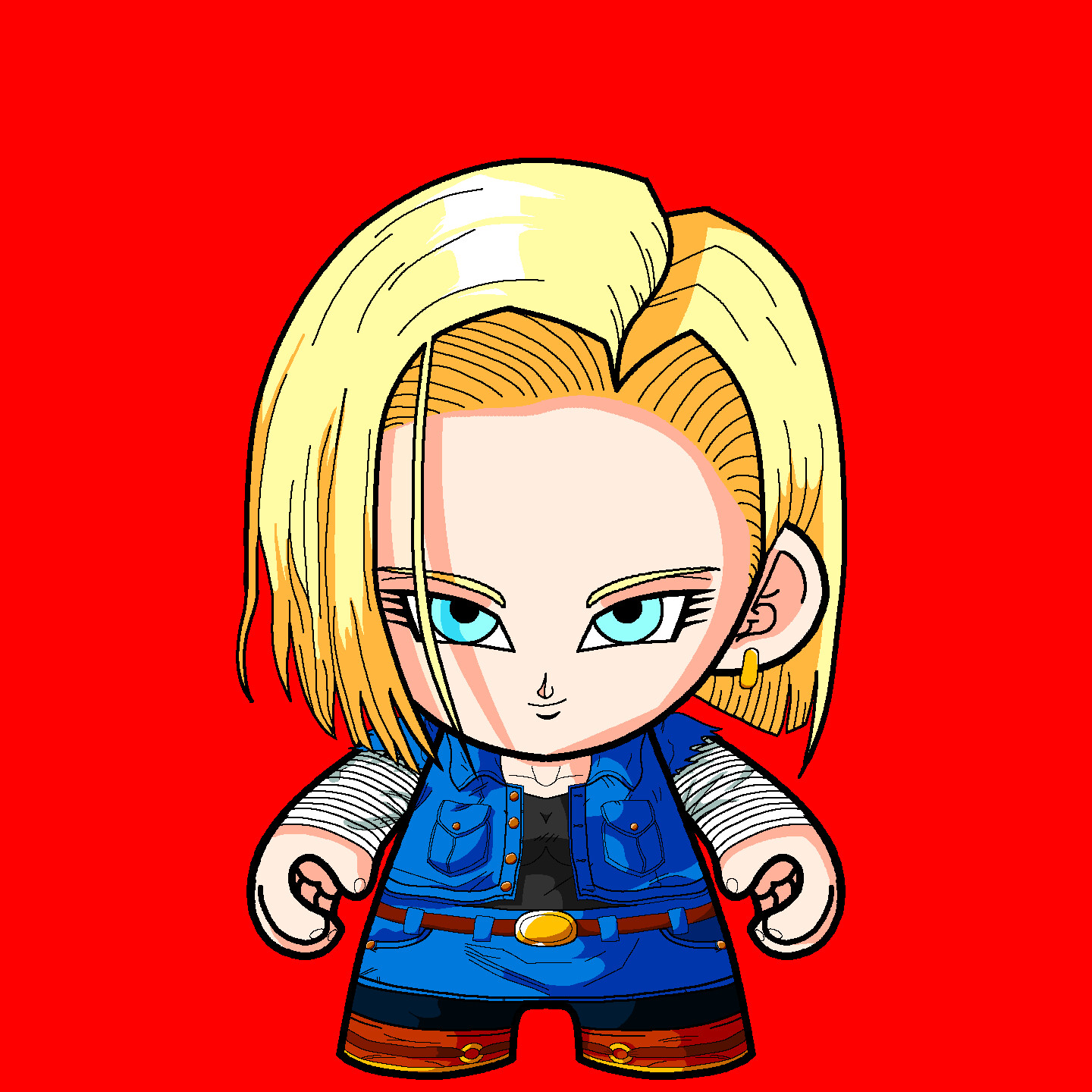 ArtStation - Android 18