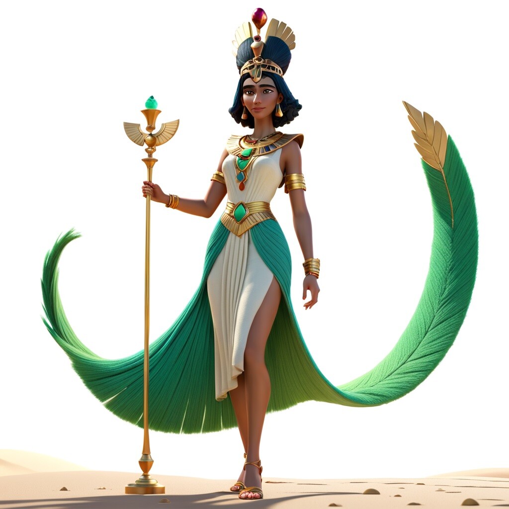 ArtStation - Cleopatra with a scepter