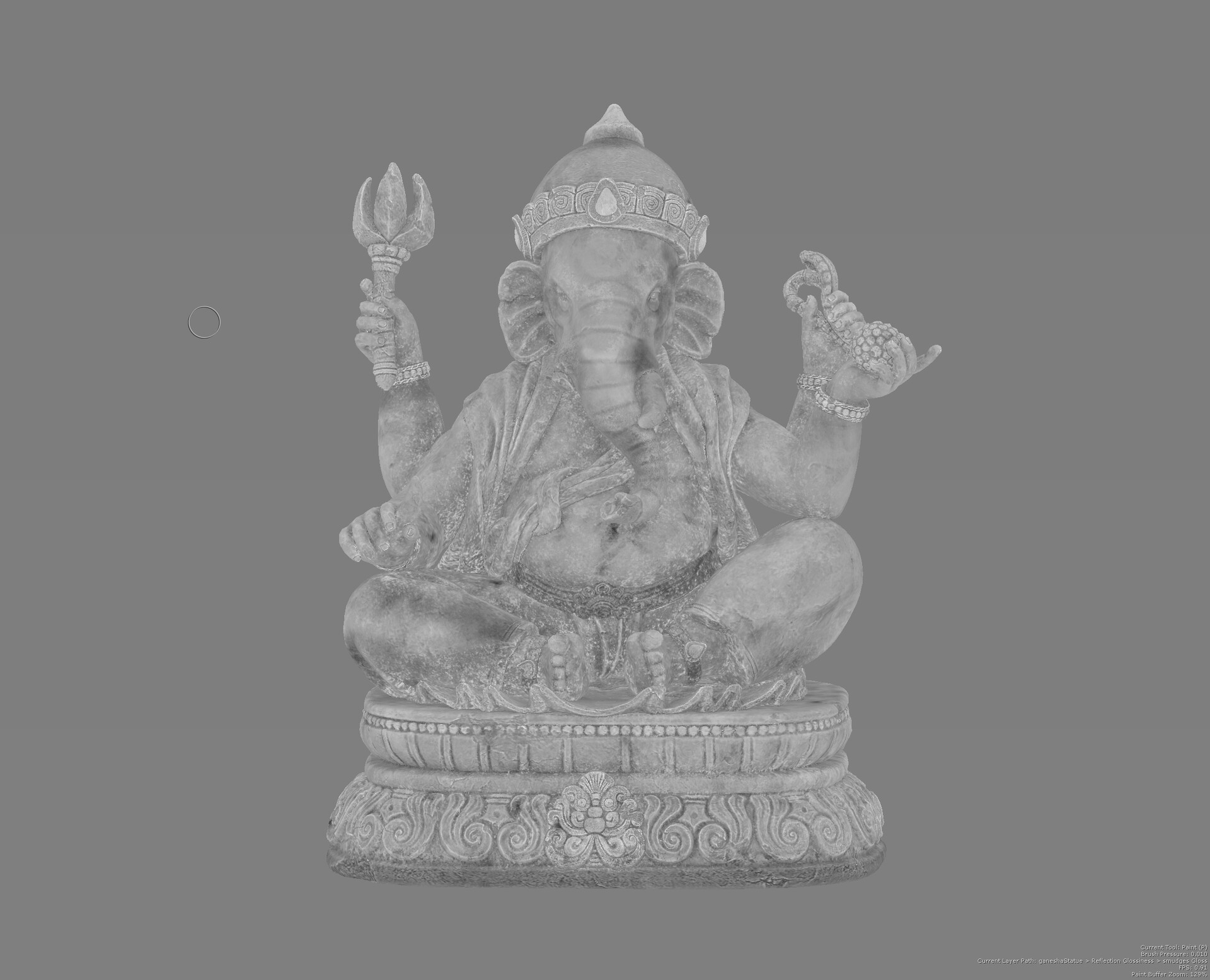 Iris Ge - Ganesha - Texturing