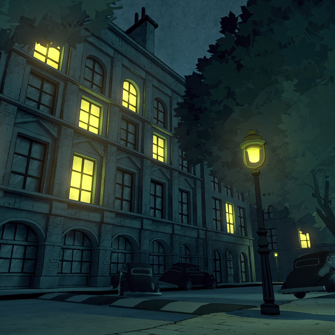 ArtStation - A Quaint Midnight In Paris