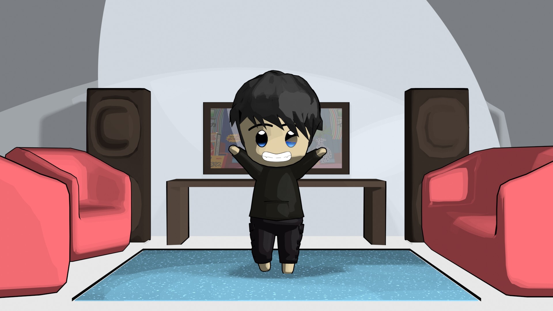 ArtStation - Original Character (Chibi) in Cell Shading