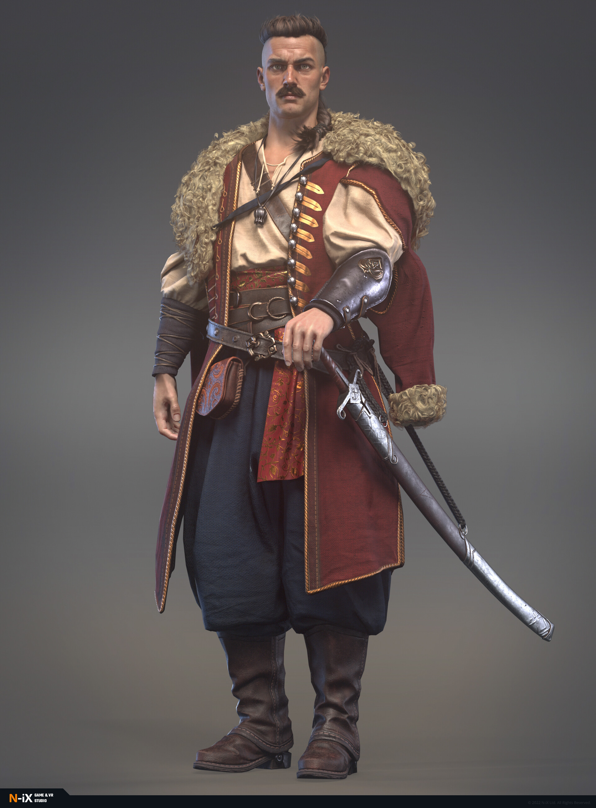 N-iX Game & VR Studio - The Last Molfar: Askold - Game-ready 3D model