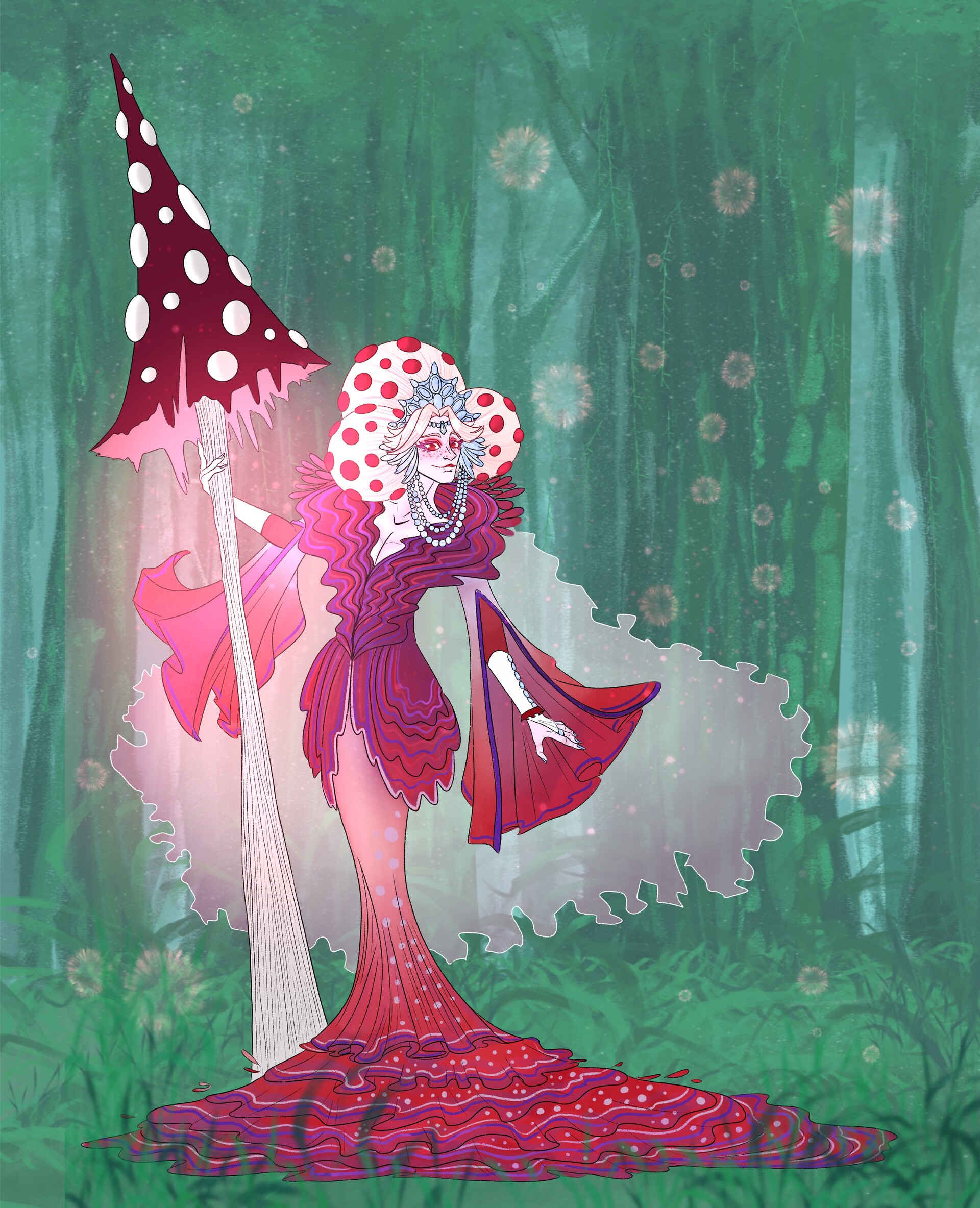 ArtStation - Queen Thiersii | Fae Wilds