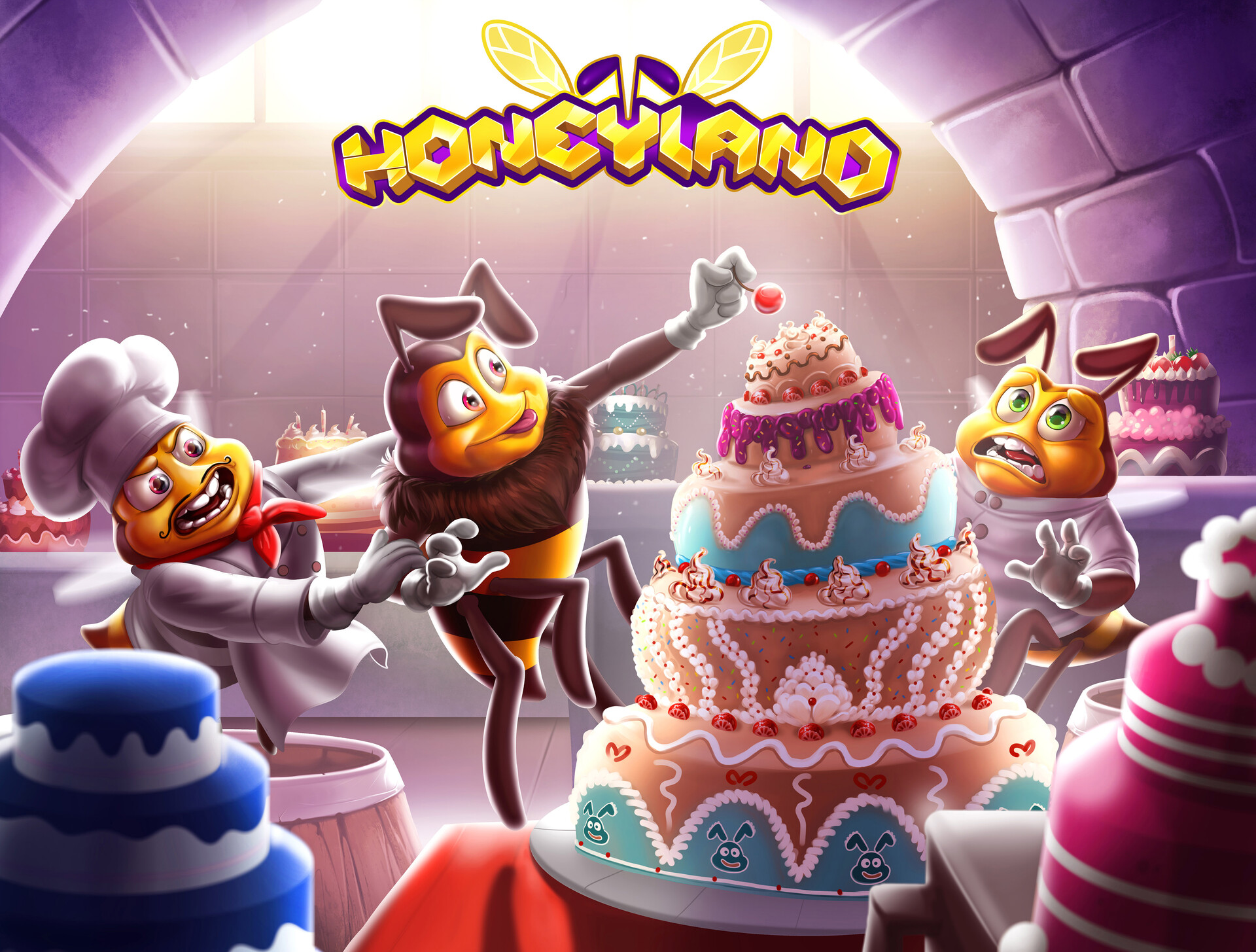 ArtStation - honeyland game