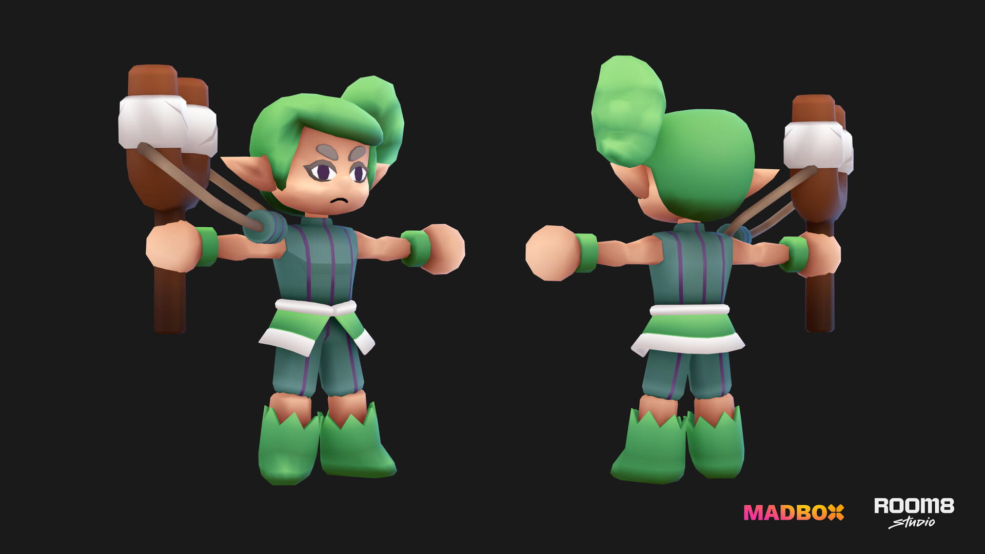 Room 8 Studio - Portfolio - Stylized 3D Characters (Madbox Games)
