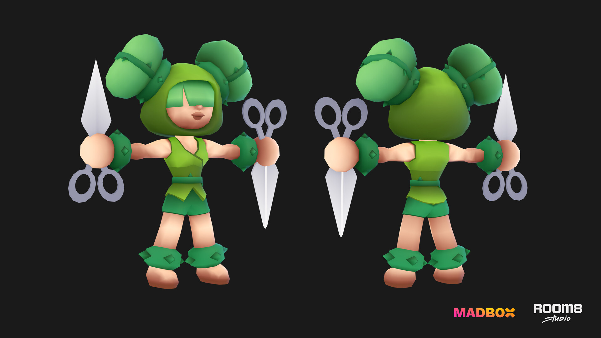 Room 8 Studio - Portfolio - Stylized 3D Characters (Madbox Games)