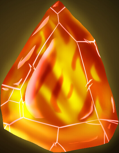 ArtStation - Pokémon Fire Stone Asset