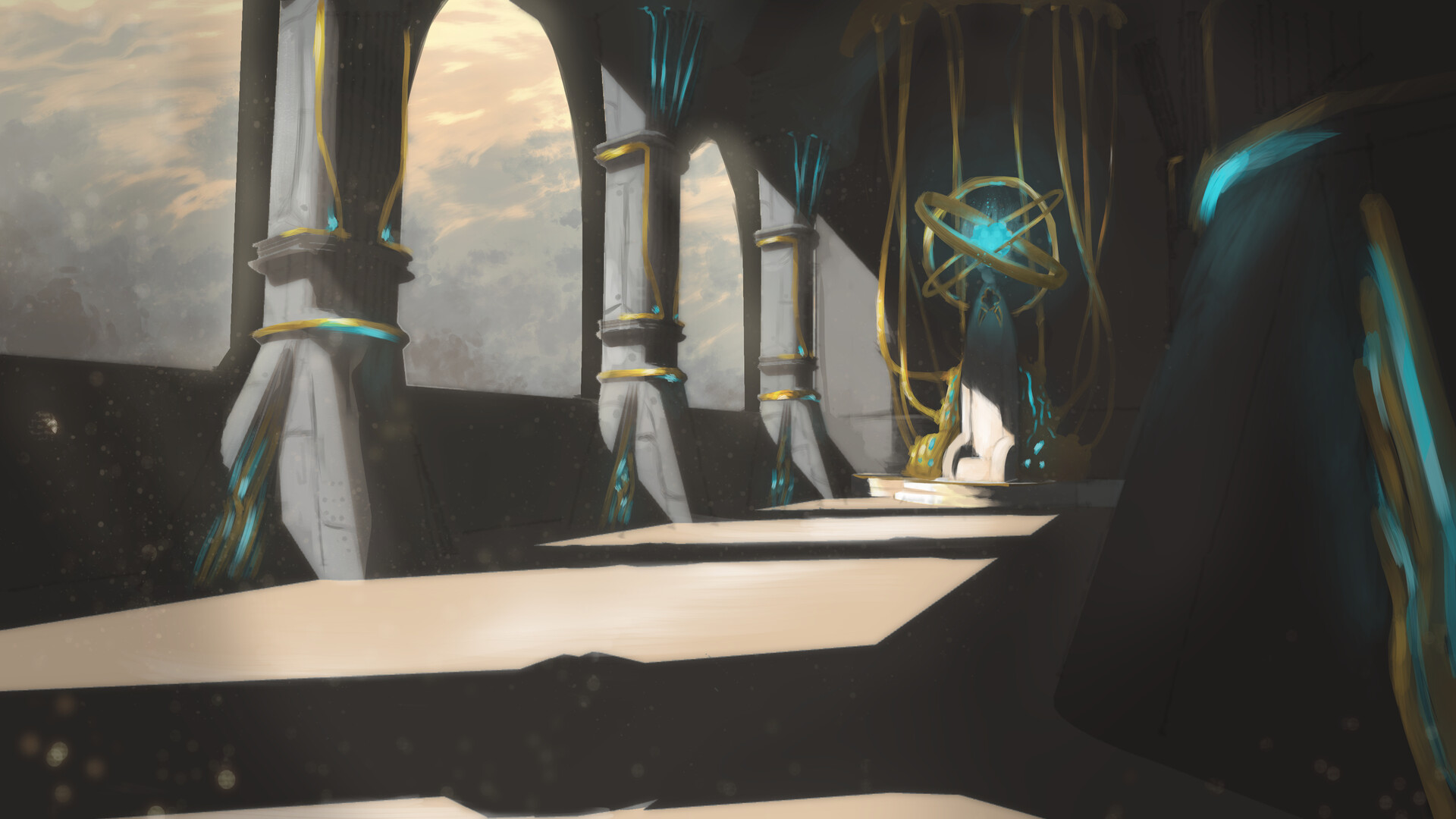 ArtStation - Throne Room Concept