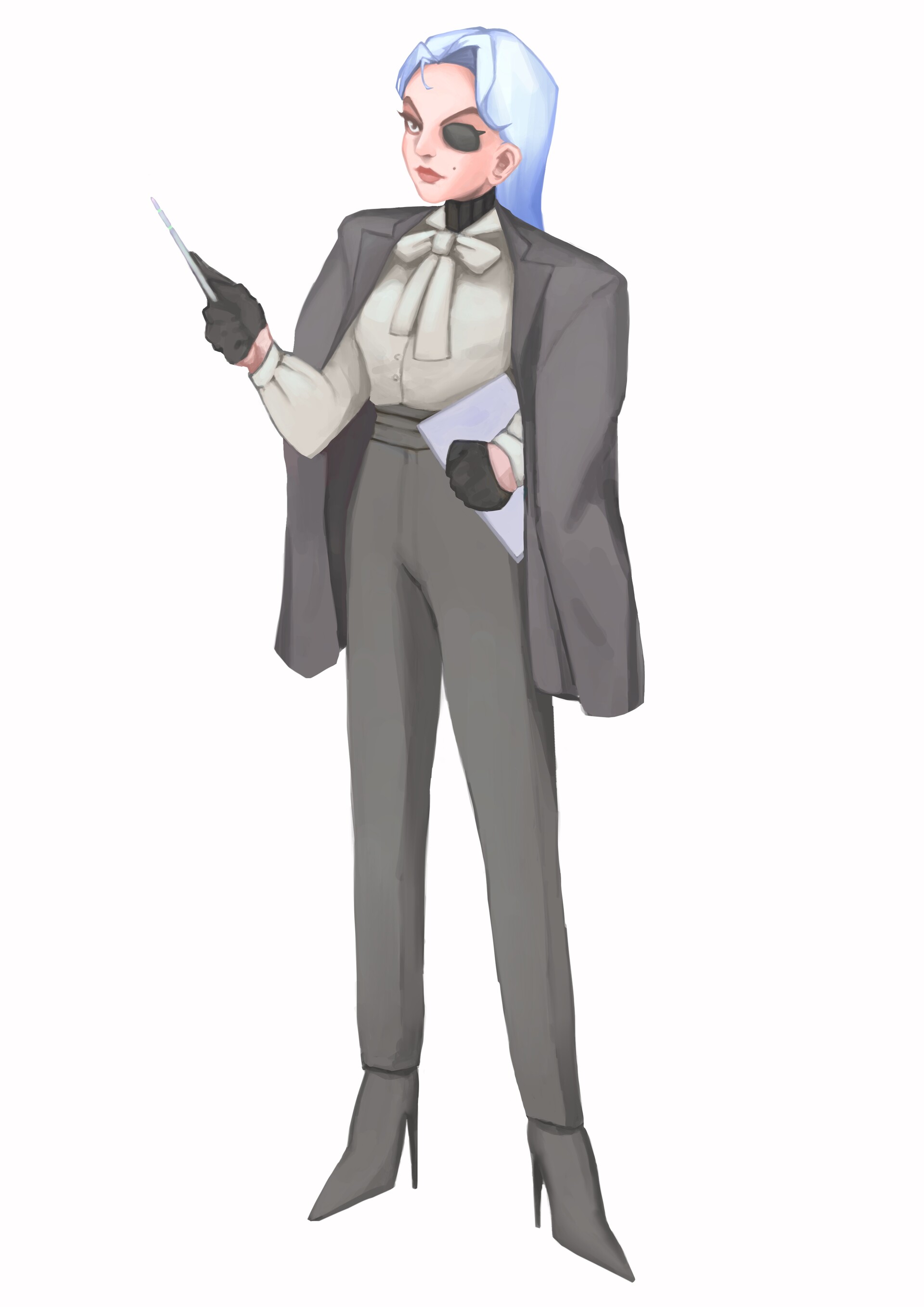 ArtStation - Character Design: Lawyer from another planet