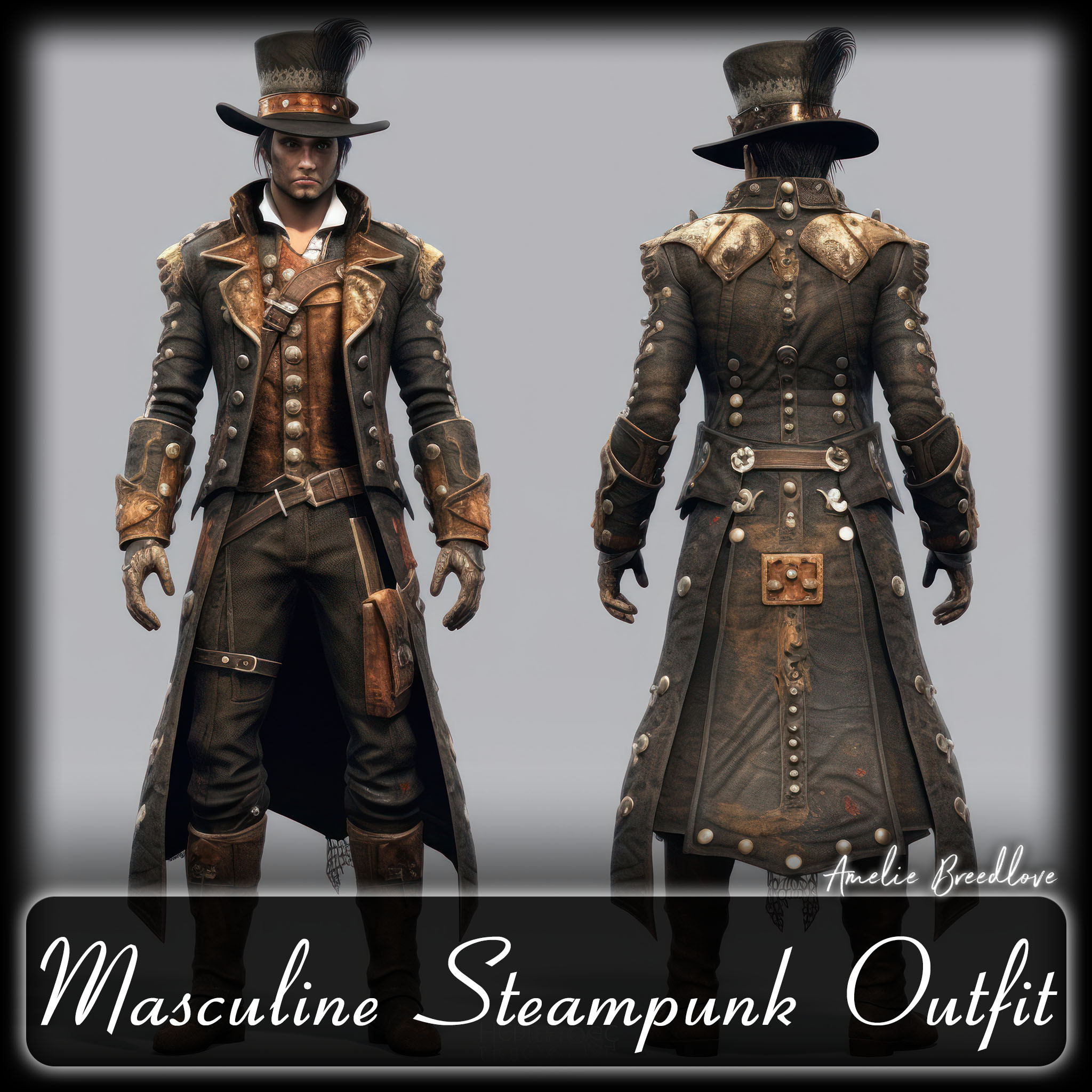 Male Steampunk Costume