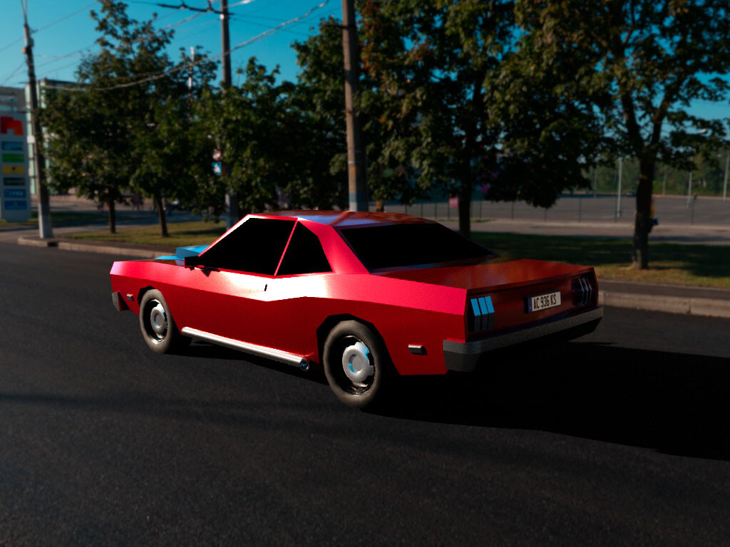 ArtStation - Car 3D rendering