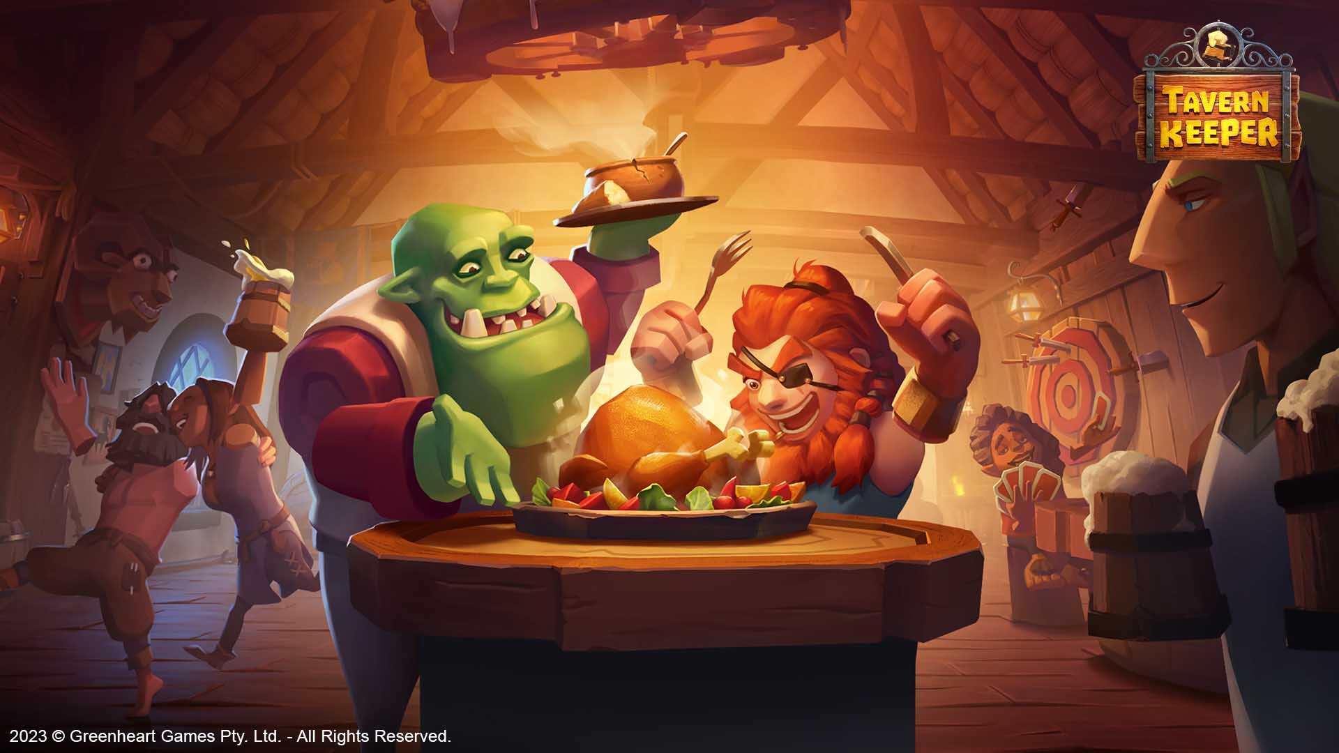 Crystal Rey - Tavern Keeper Cinematic Reveal Trailer | Key Art, Concept ...