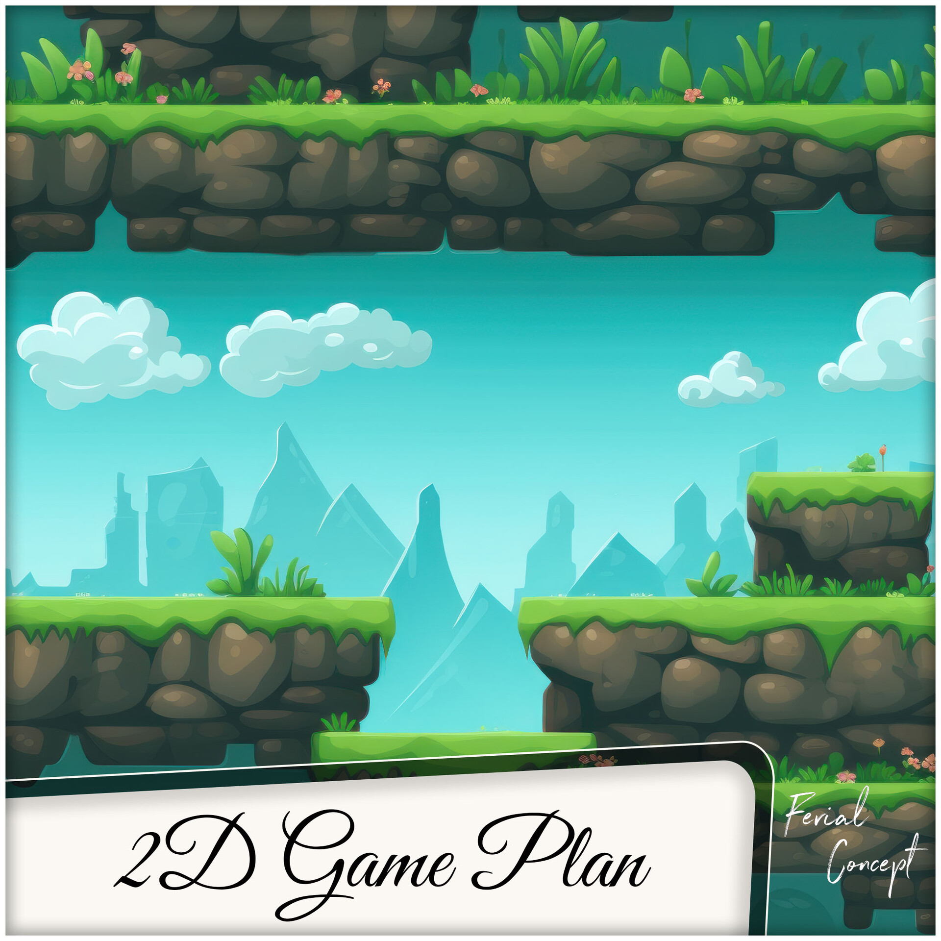 ArtStation - 🔹200 2D Game Plan - Rock Concept Reference Image Pack v.3