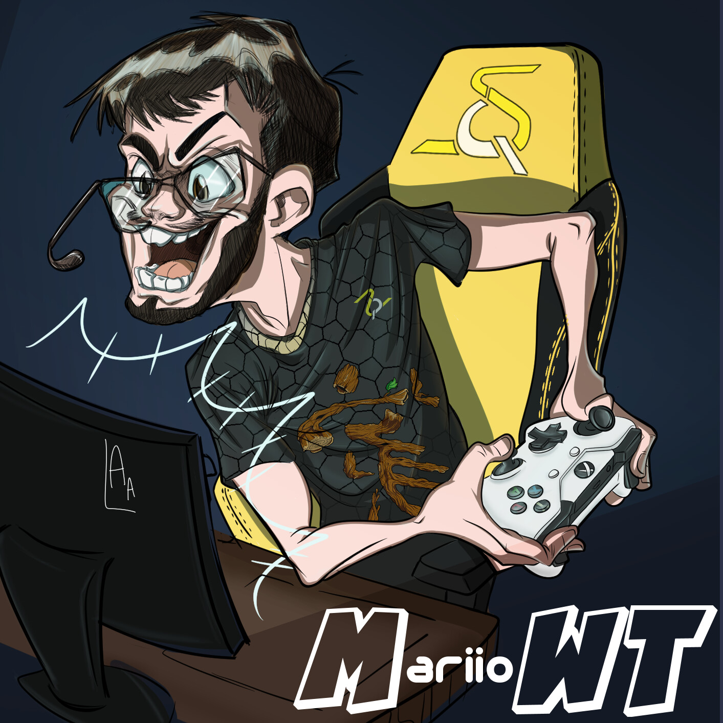 ArtStation - Squeezebreaker Twitch Project Artist