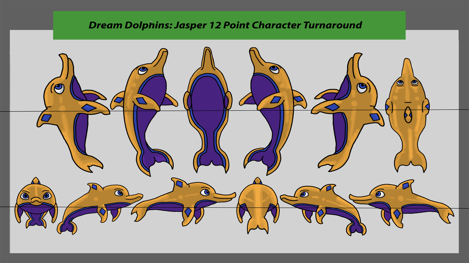 ArtStation - Jasper, Micah & Onyx Character Rotation Pages