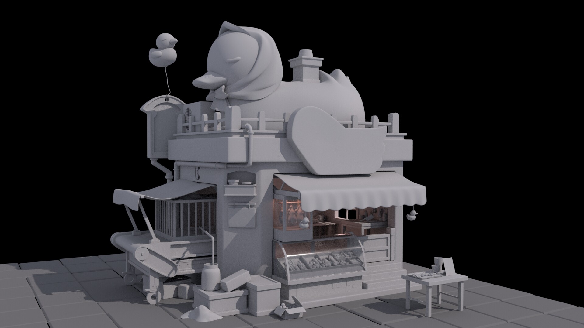 ArtStation - Yellow Duck Shop